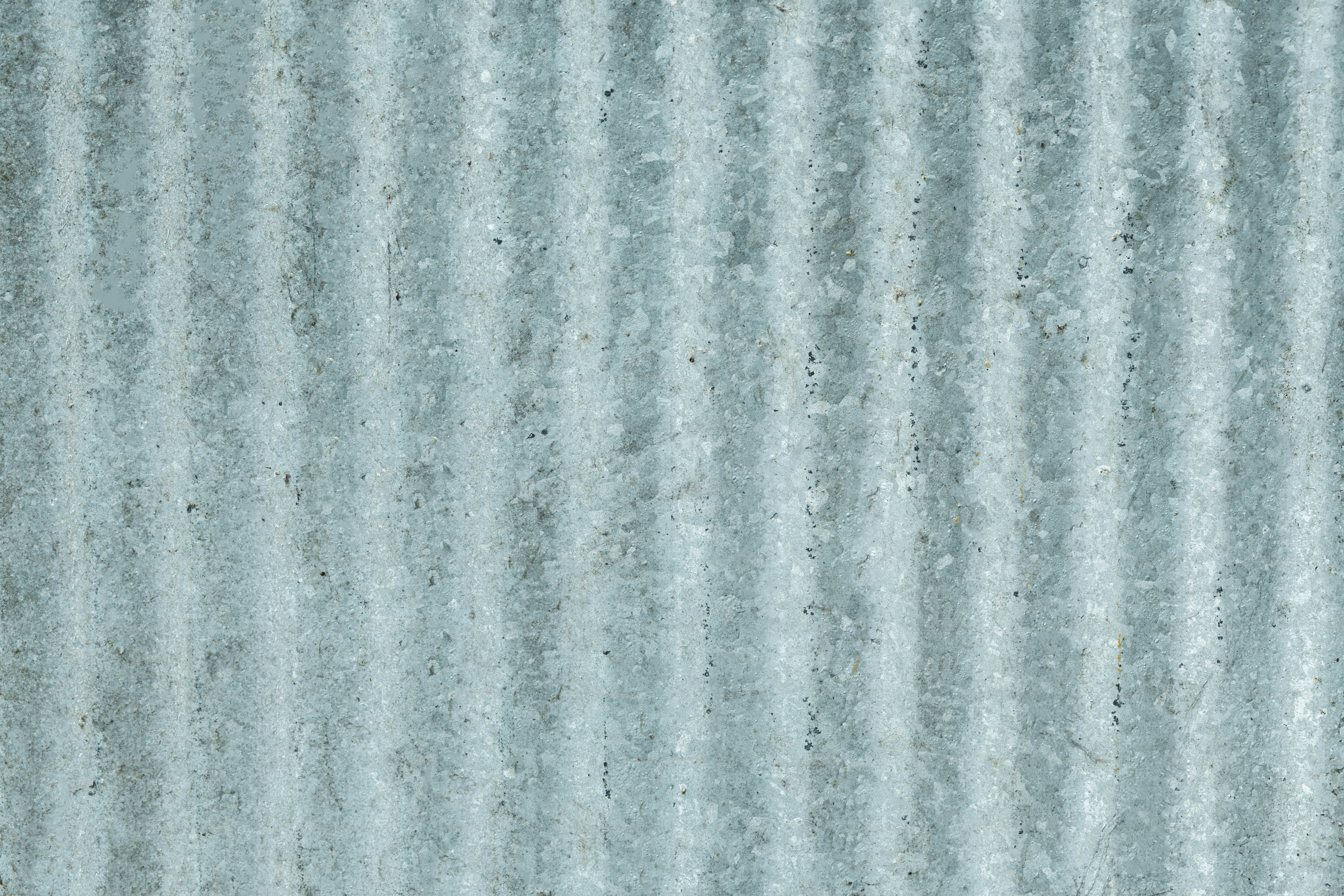 Corrugated metal sheet shows vertical ridges. photo – Texture Image on ...