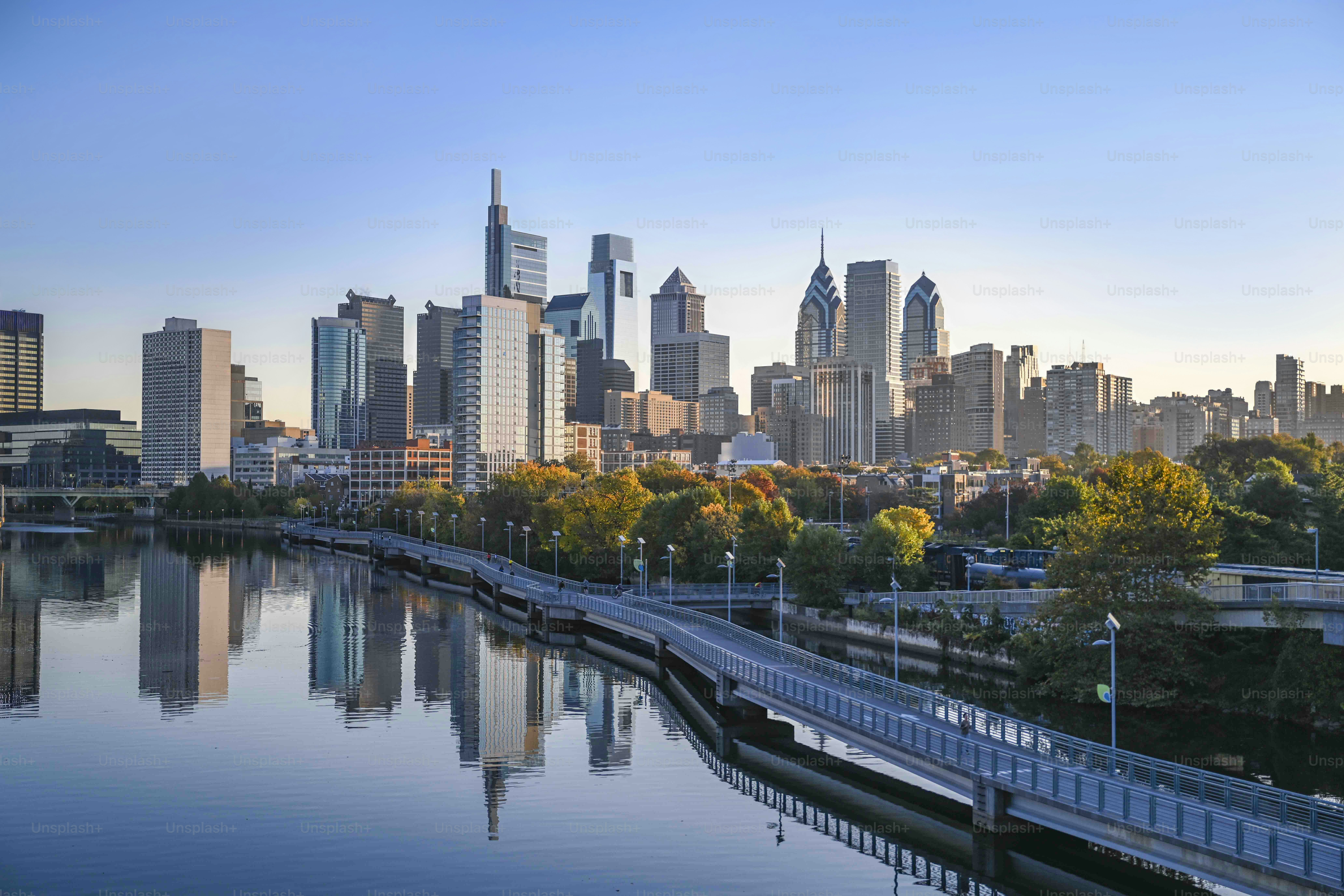Center city Philadelphia, skyline. photo – Business Image on Unsplash