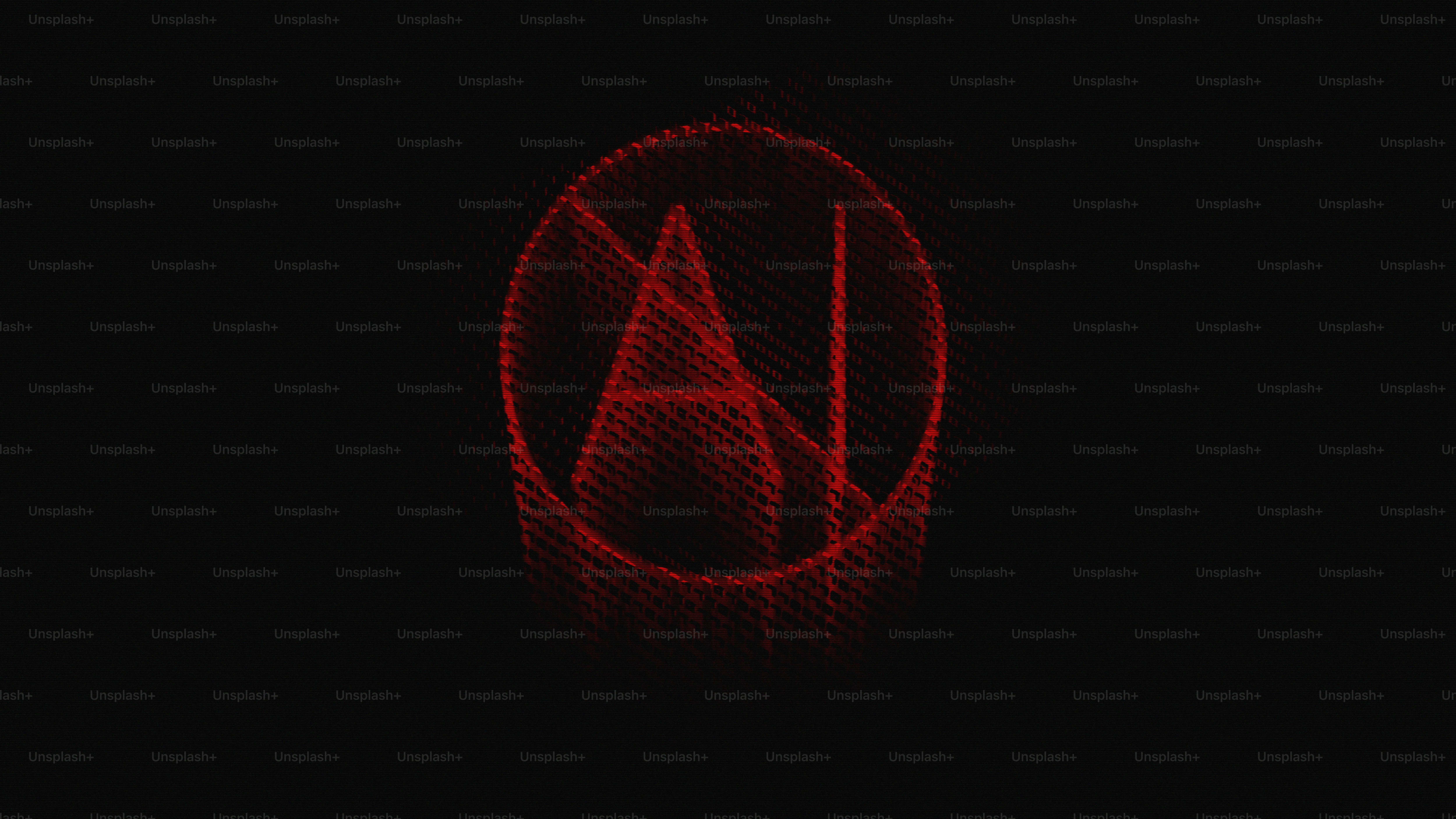 Red "ai" symbol within a circle. photo – Technology Image on Unsplash