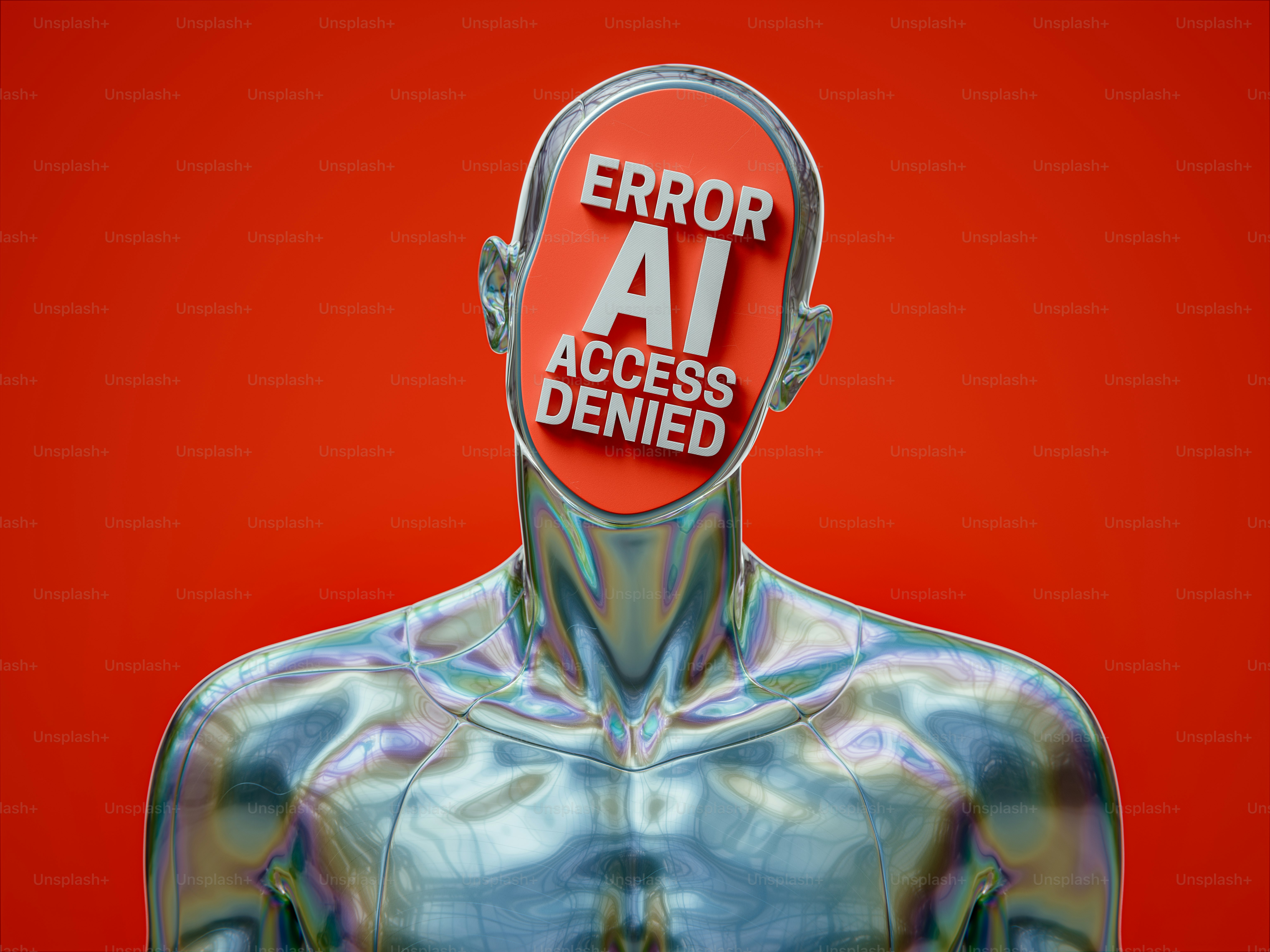 Ai access denied: error message. photo – Wallpaper Image on Unsplash