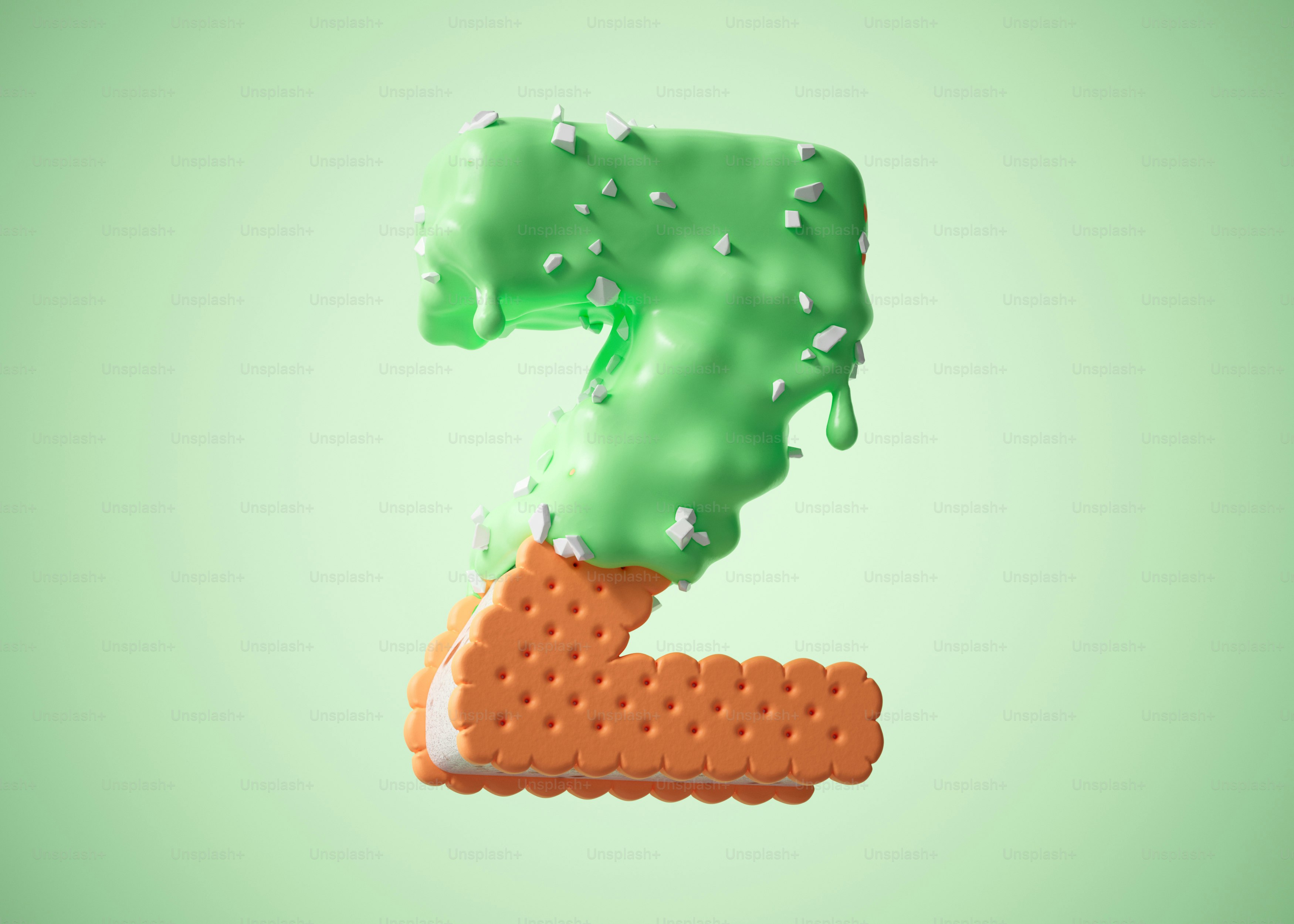 An "x" made of ice cream sandwiches. photo – Graphic design Image on ...