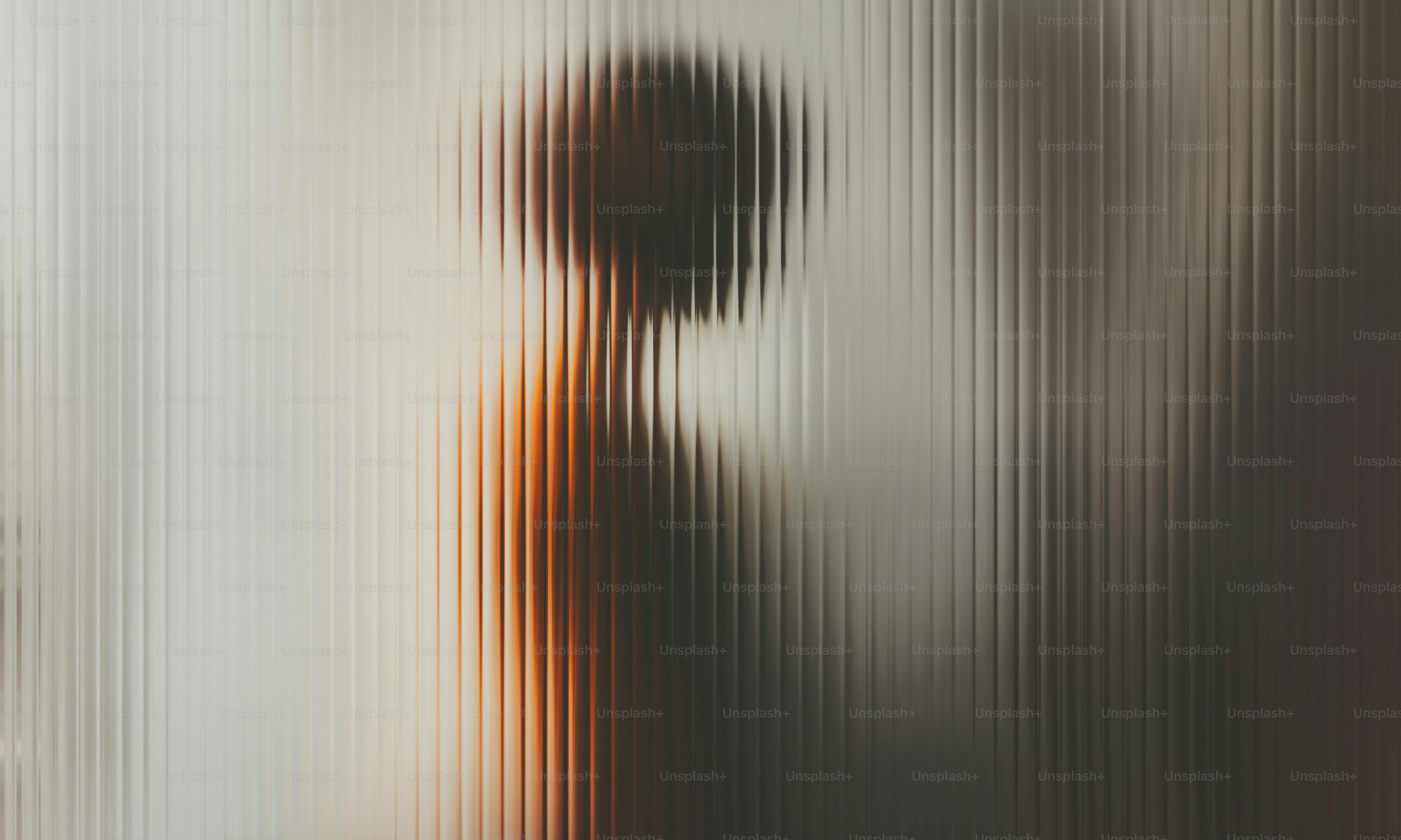 A blurry human figure is standing vertically. photo – Texture Image on ...