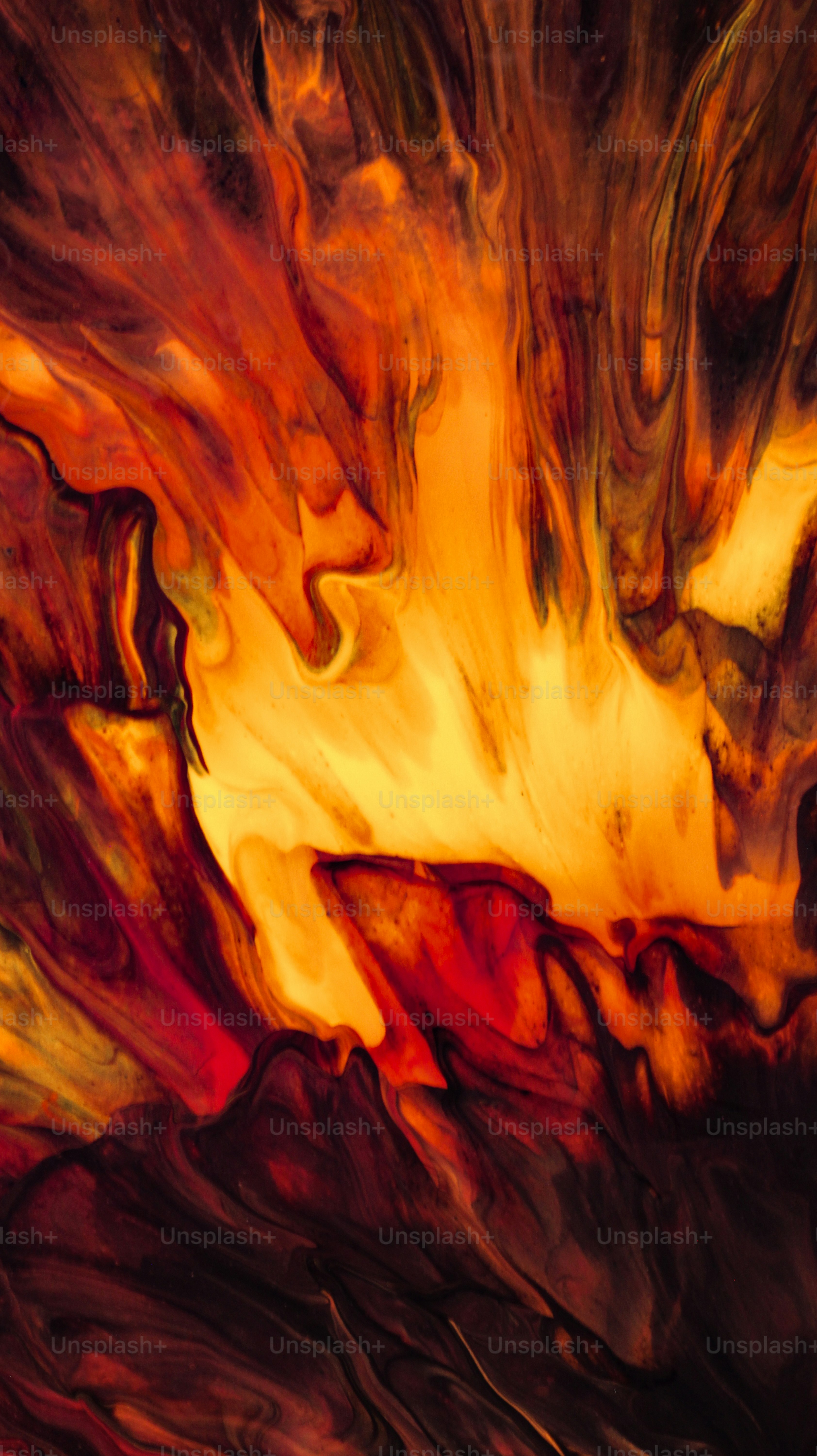 Abstract art with flames and fiery colors. photo – Wallpaper Image on ...