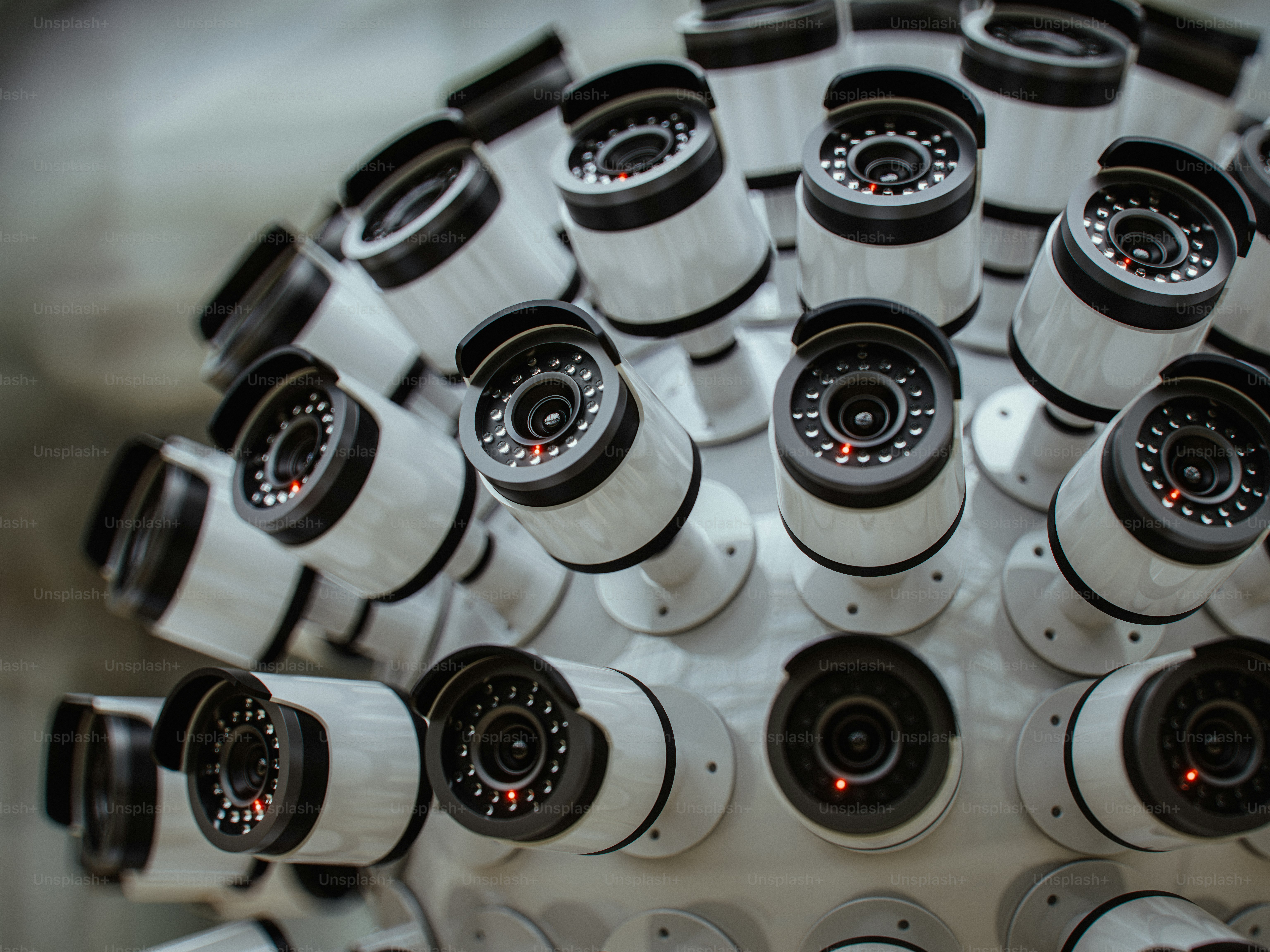 A sphere of surveillance cameras watches everything. photo – Wallpaper ...