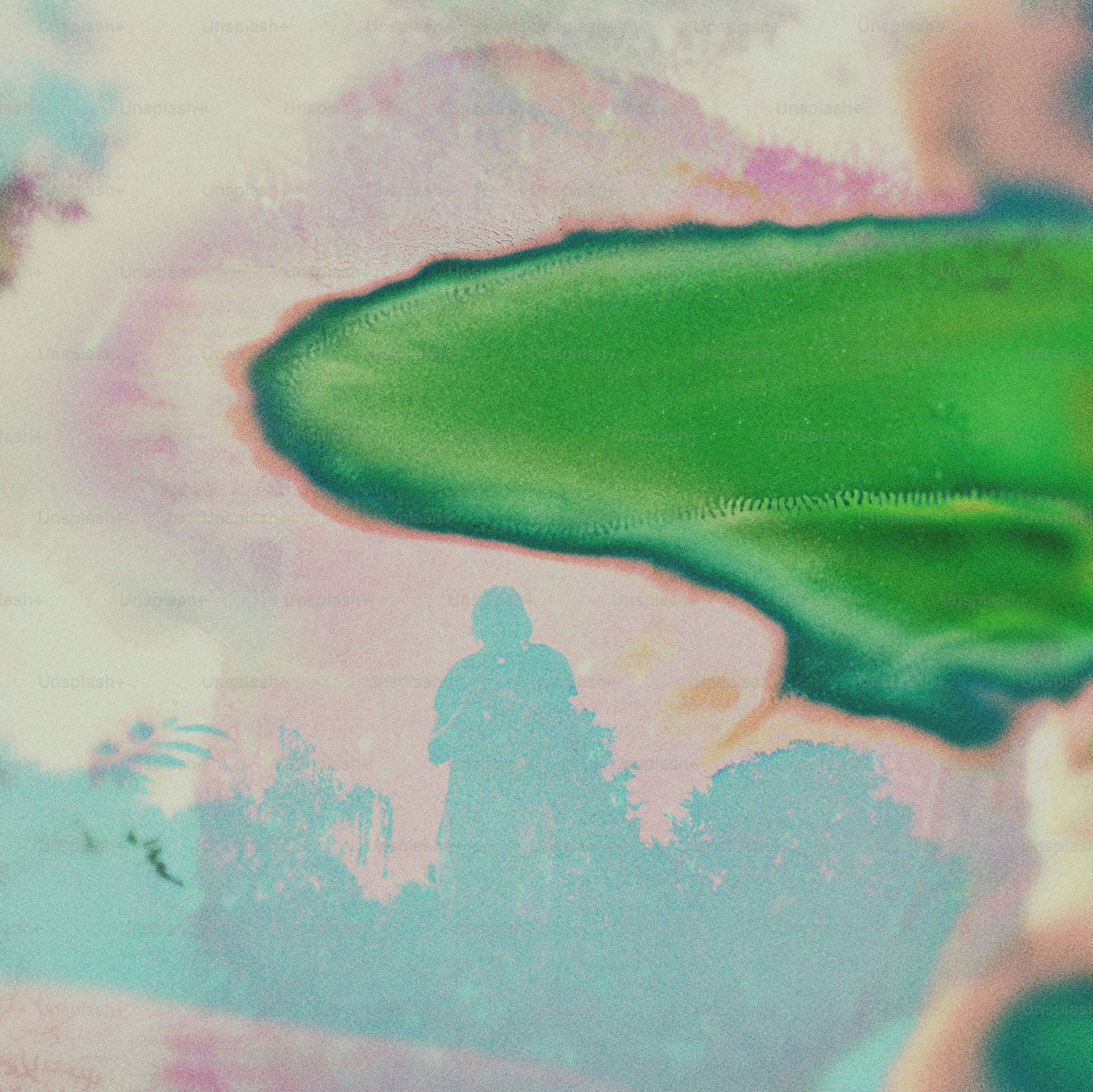 Abstract art piece with various pastel colors. photo – Abstract Image ...