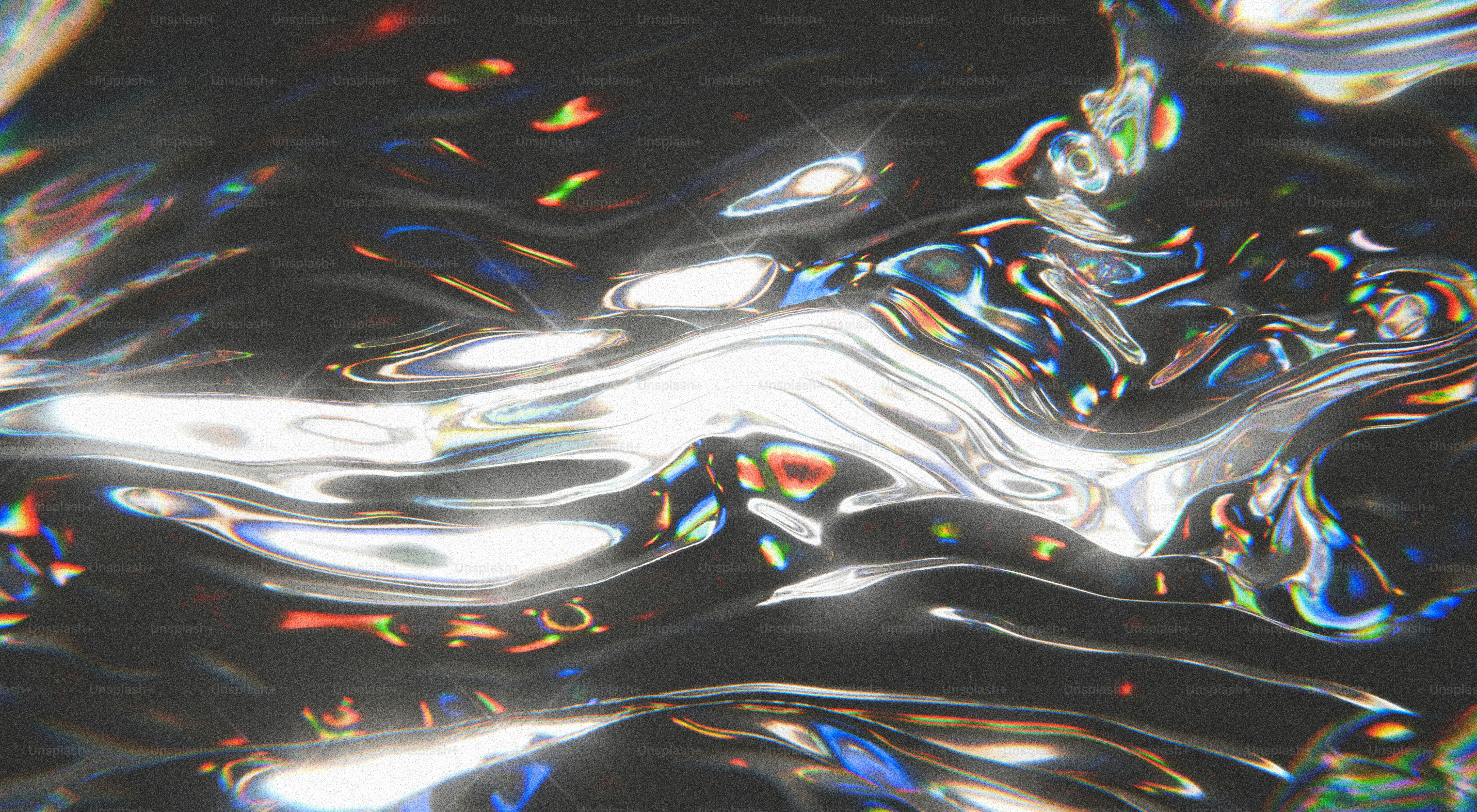Abstract and colorful water surface with distortions. photo – Wallpaper ...