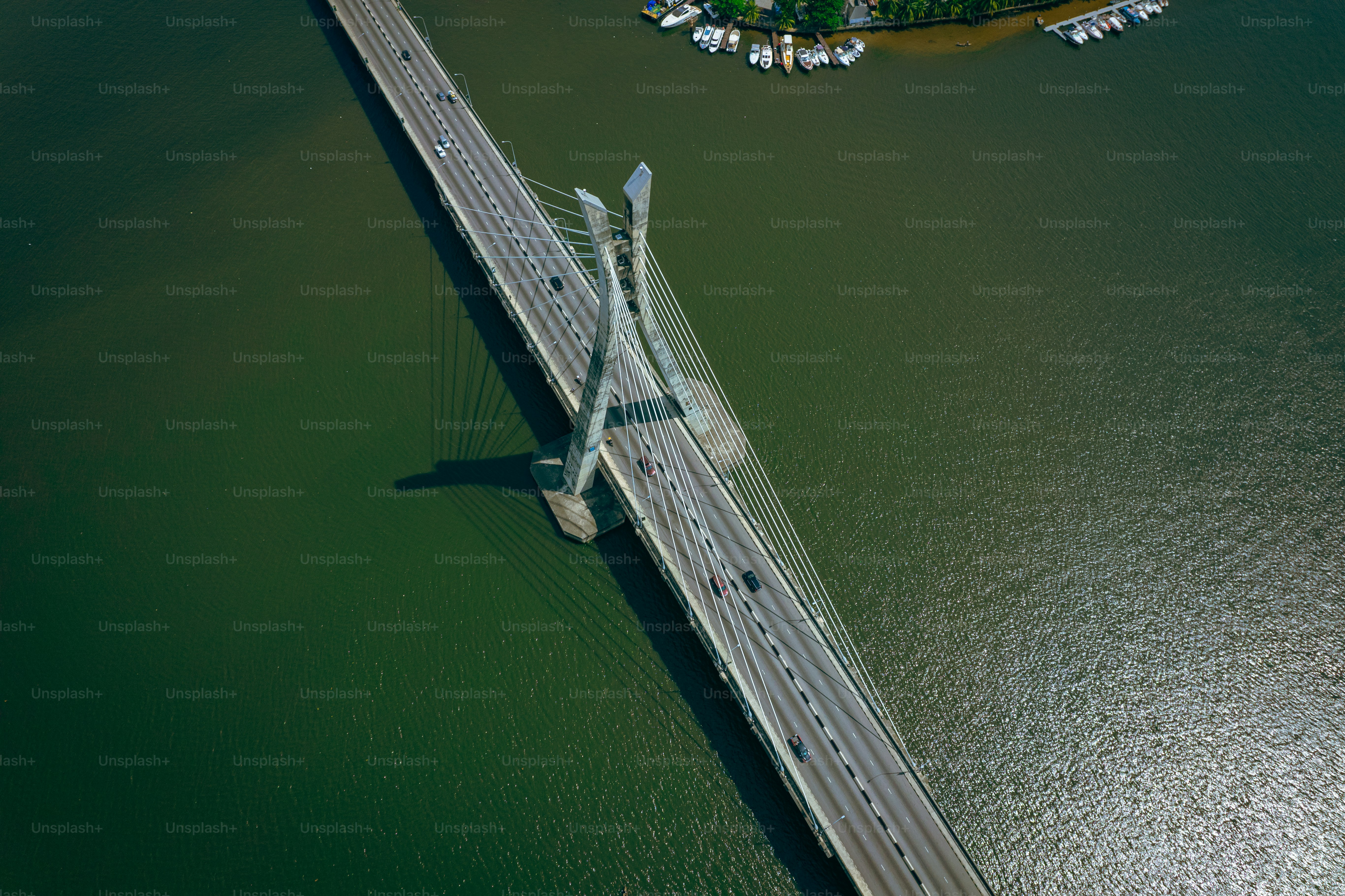The Lekki-Ikoyi Link Bridge is a popular landmark in Lagos, Nigeria ...