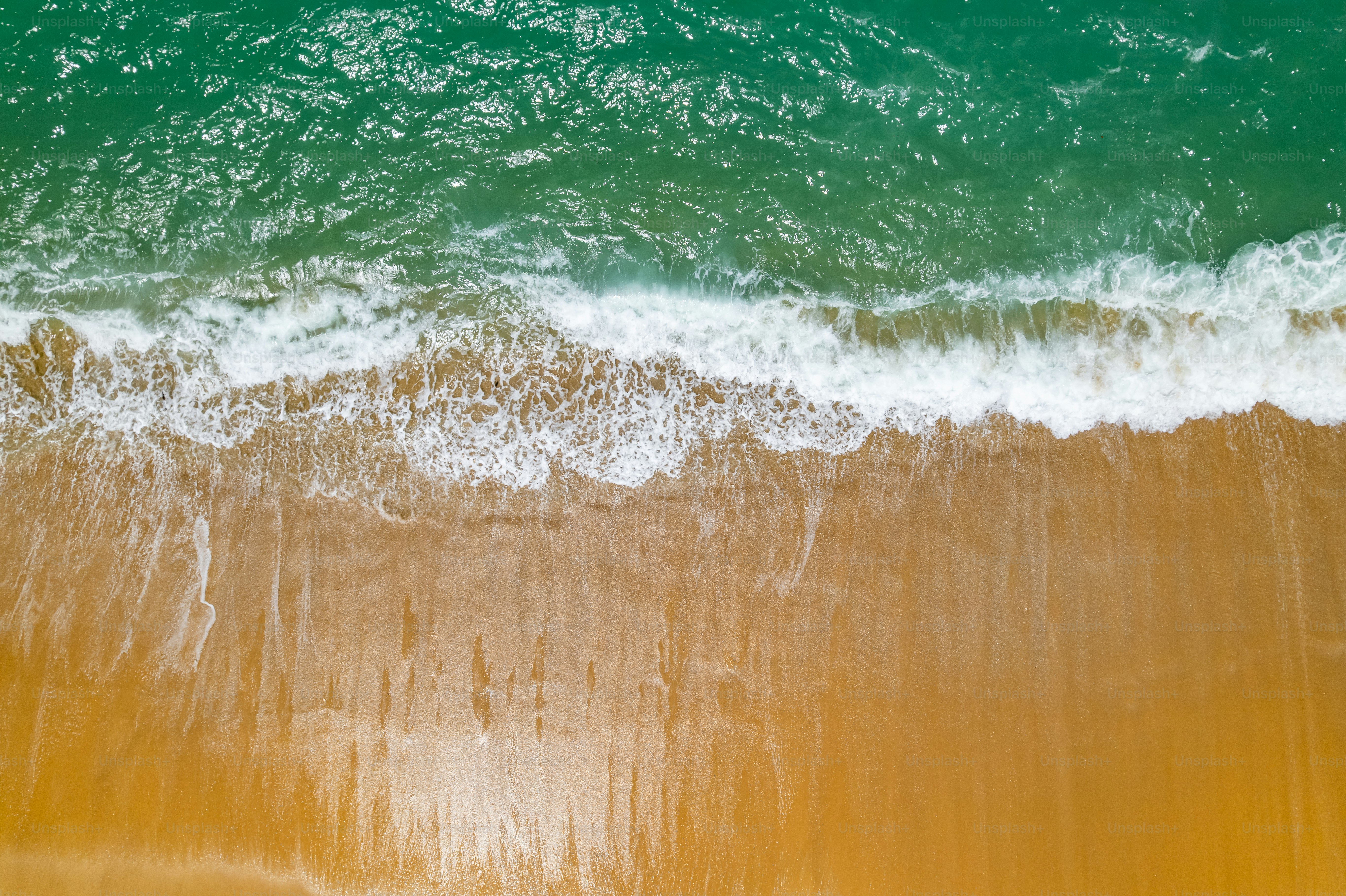 Aerial view beautiful sea surface nature background,Amazing waves texture ocean sea background ...