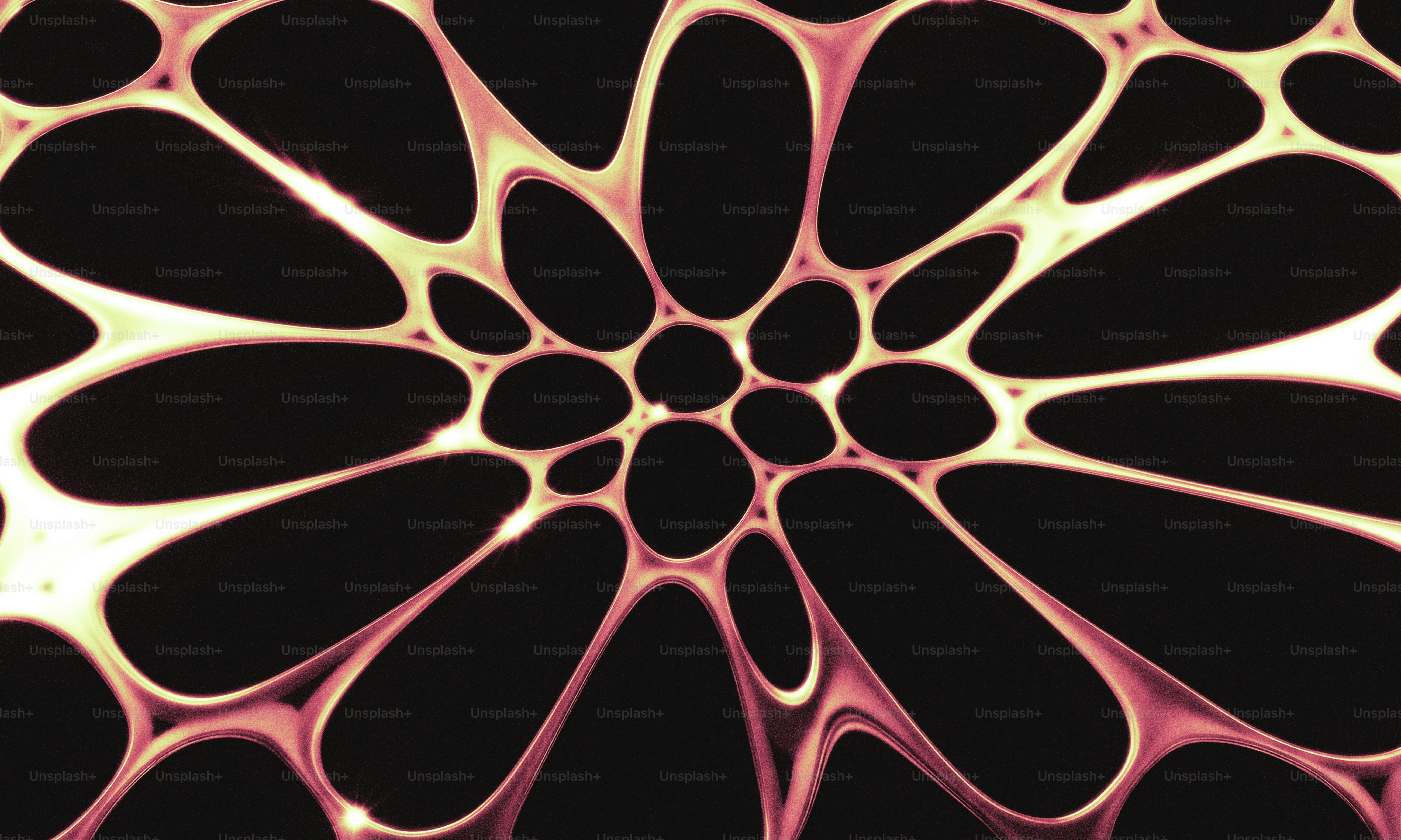 An abstract pattern of interconnected shapes. photo – Retro Image on ...