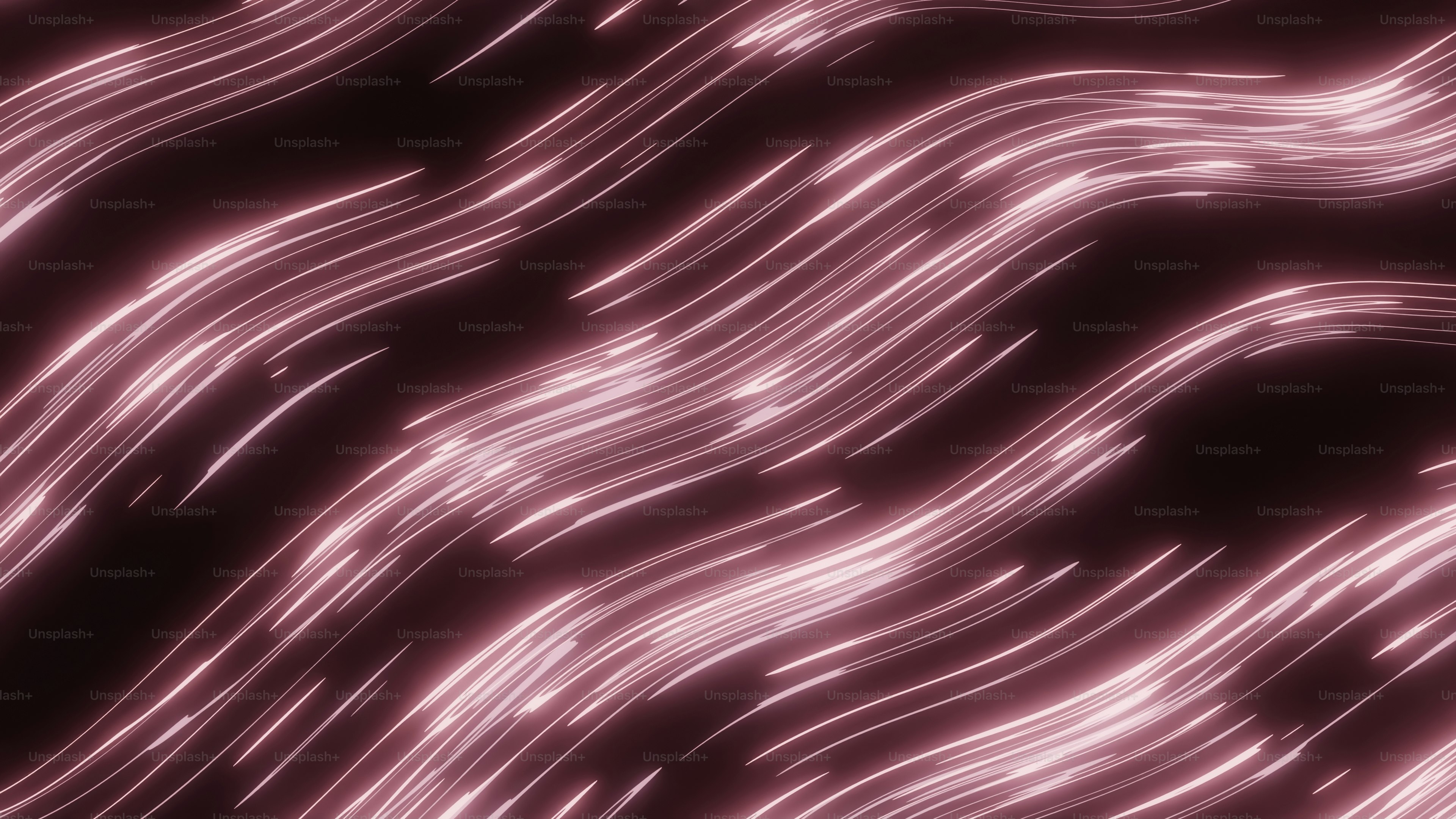 Wavy pink light streaks on dark background photo – Background Image on ...