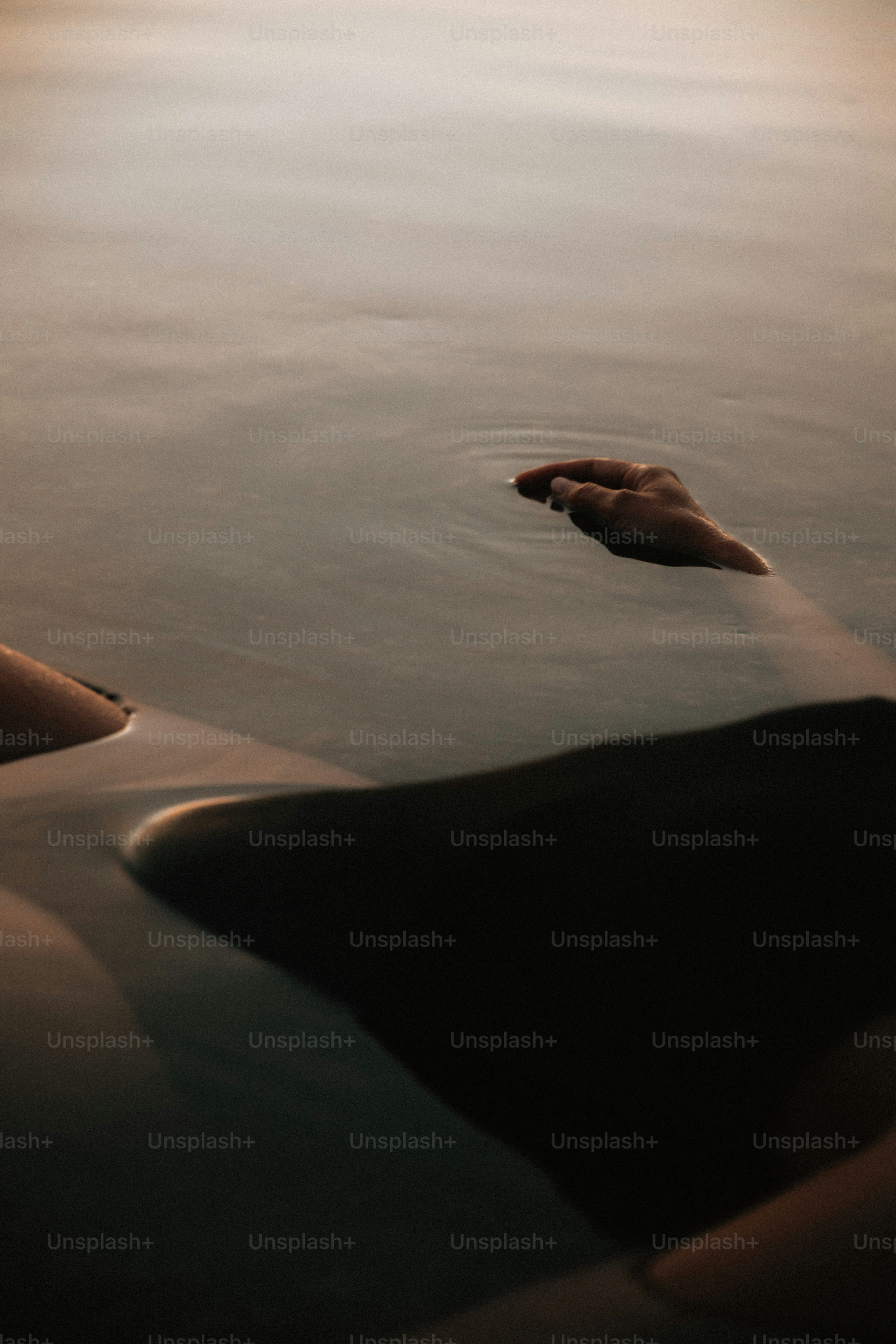 Hand reaching out from water at sunset photo – Travel Image on Unsplash