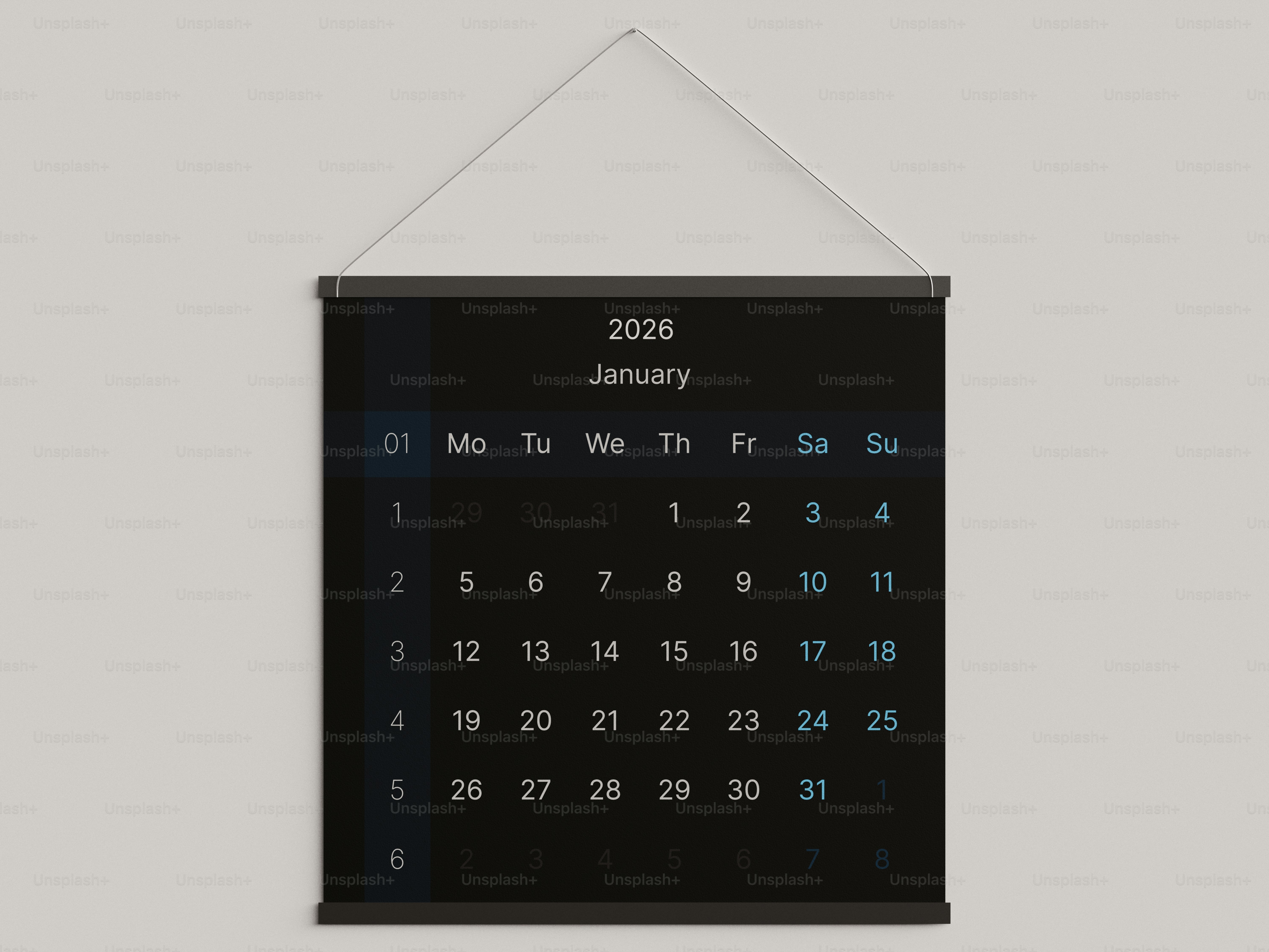 Black calendar showing january 2020 photo – Business Image on Unsplash