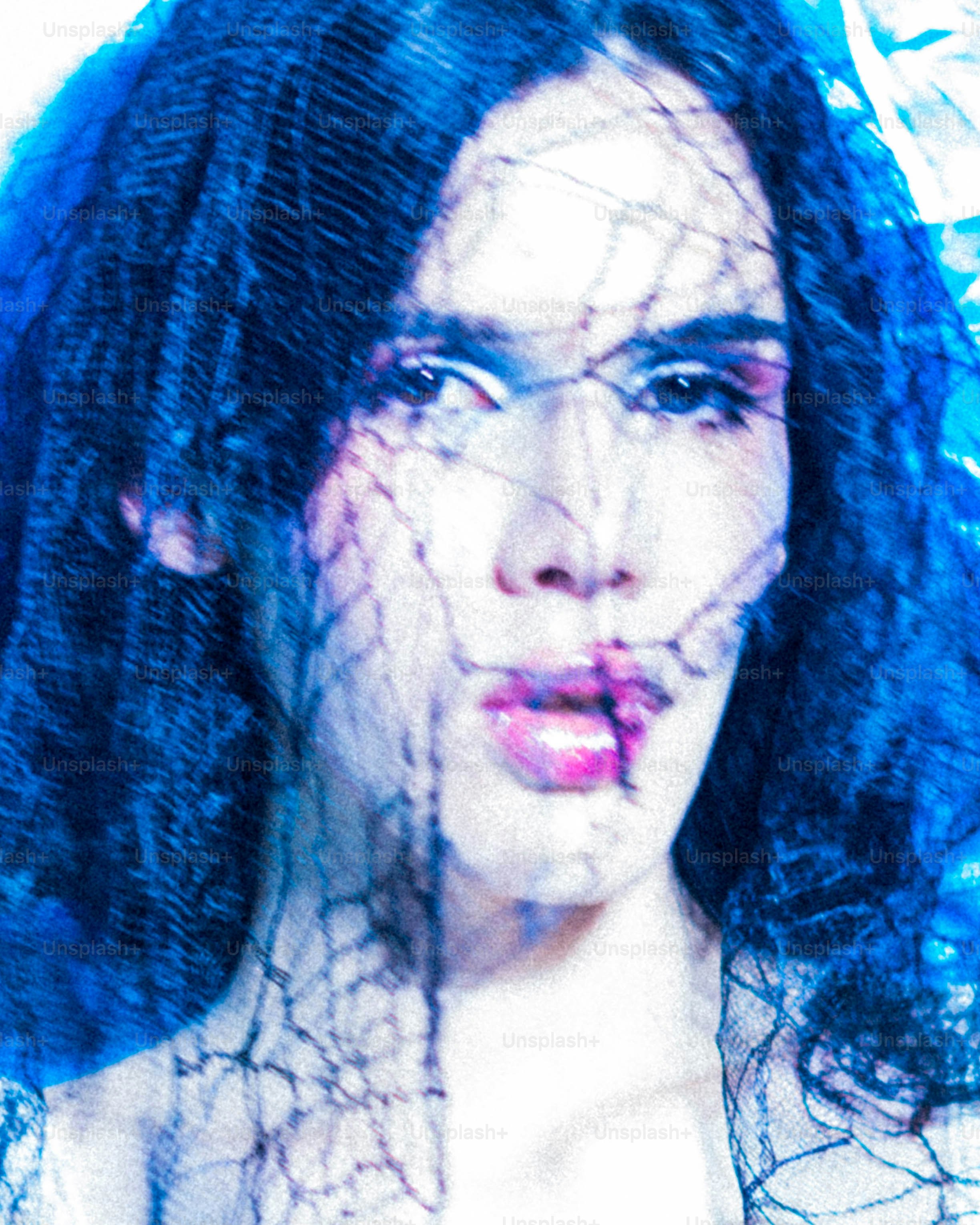 Person with dark veil over face photo – Portrait Image on Unsplash