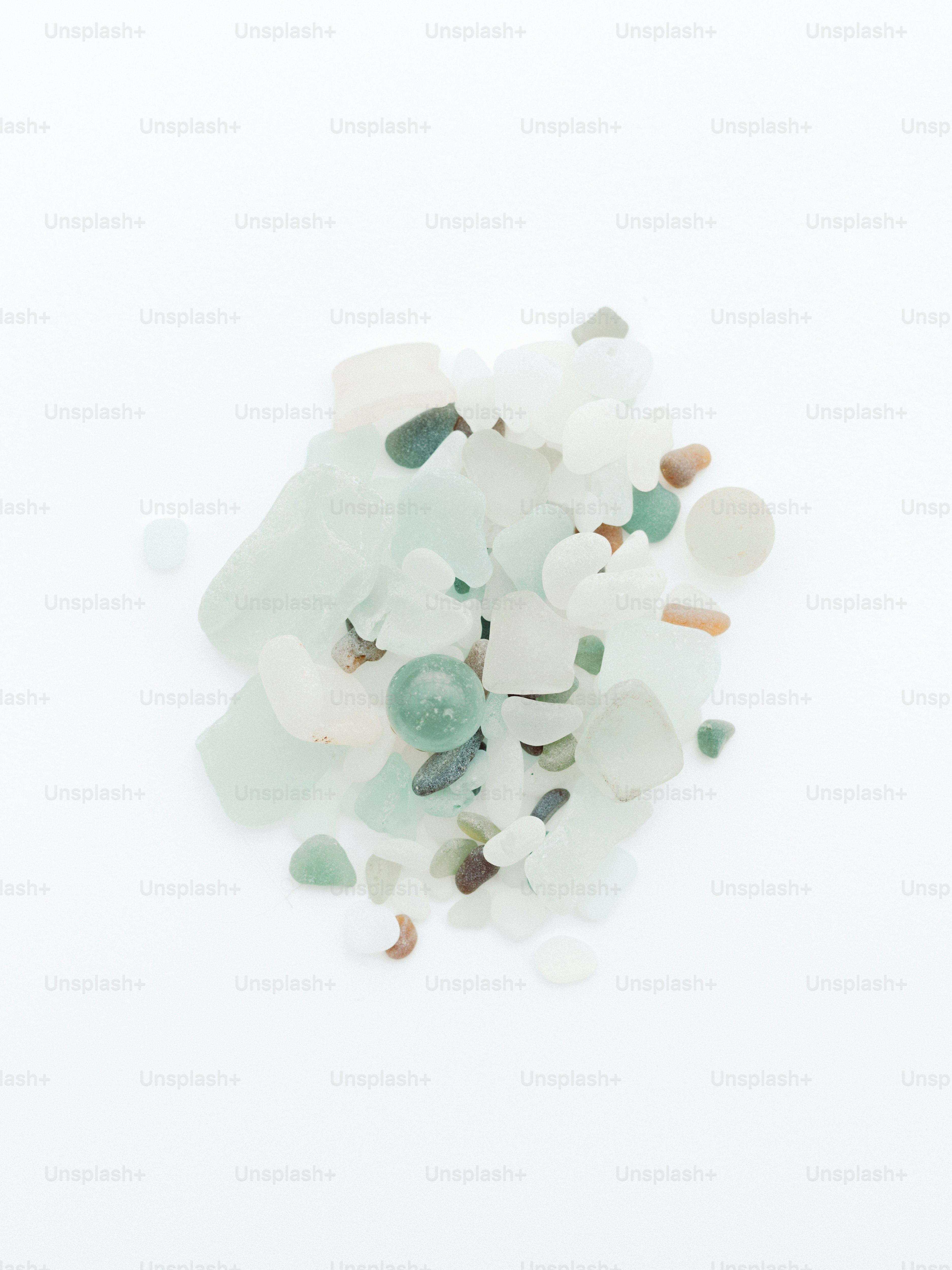 A pile of colorful sea glass pieces photo – Texture Image on Unsplash