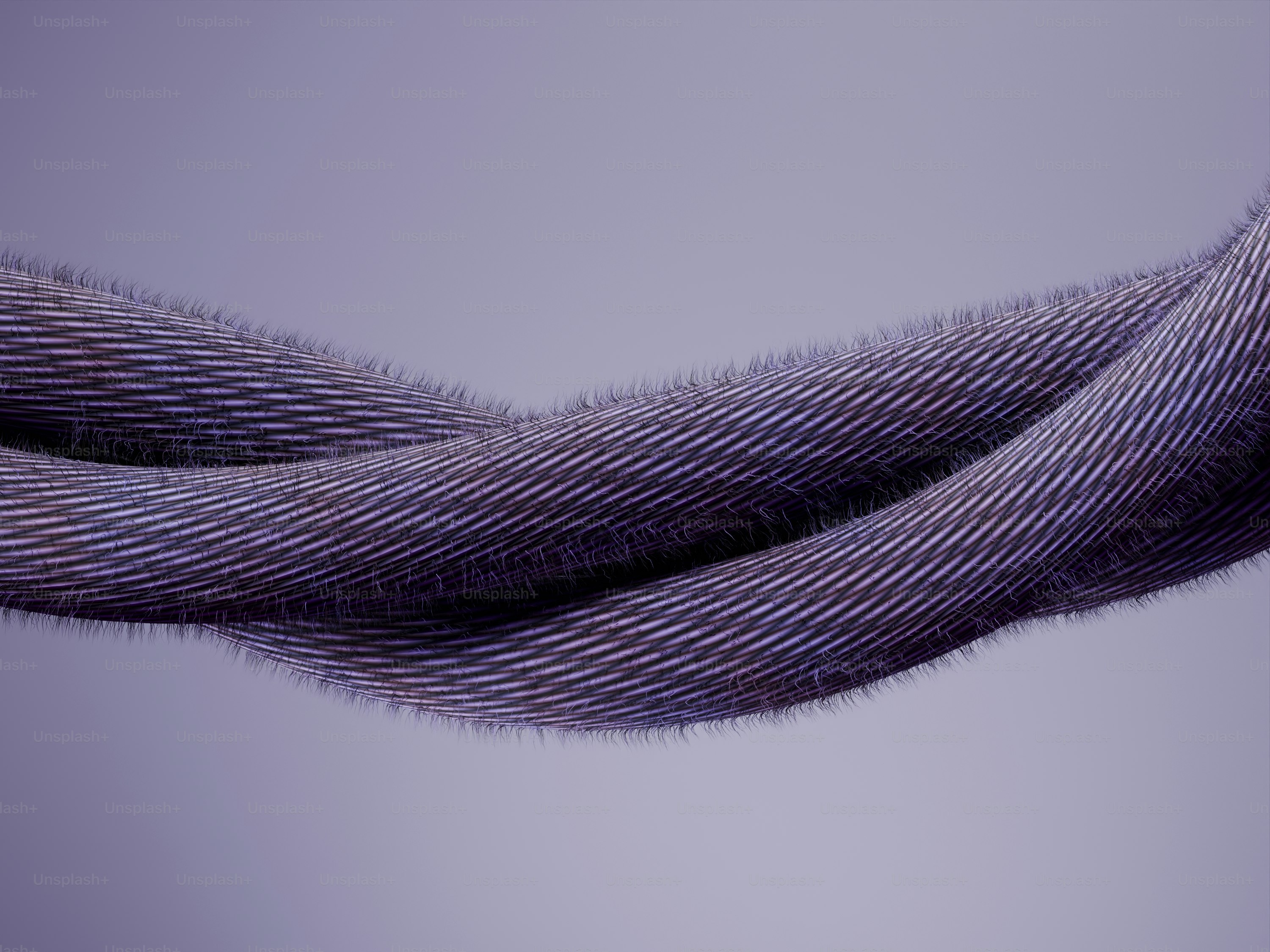 Two thick metal cables twisted together photo – Technology Image on ...