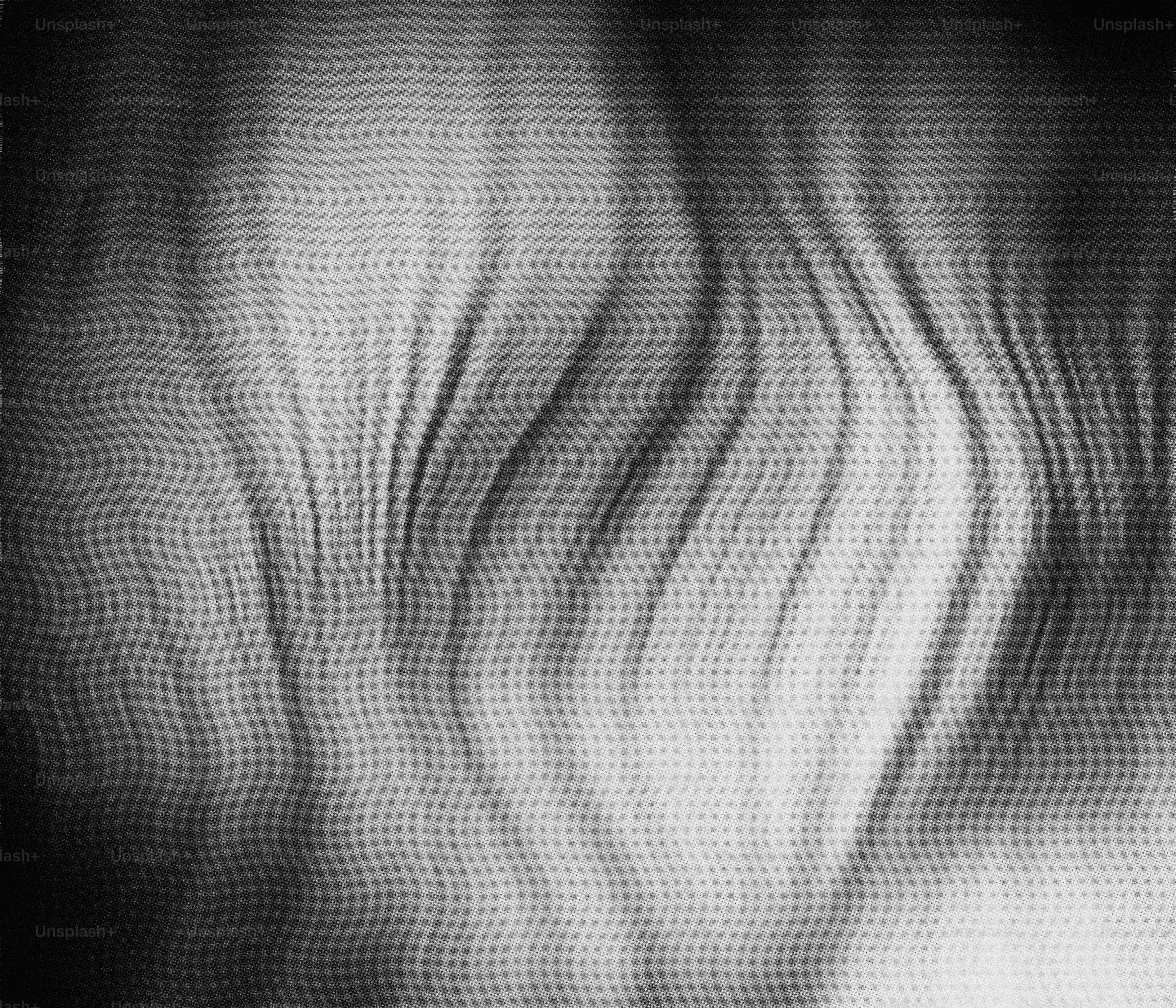 Abstract grayscale wavy lines with soft focus. photo – Abstract Image ...