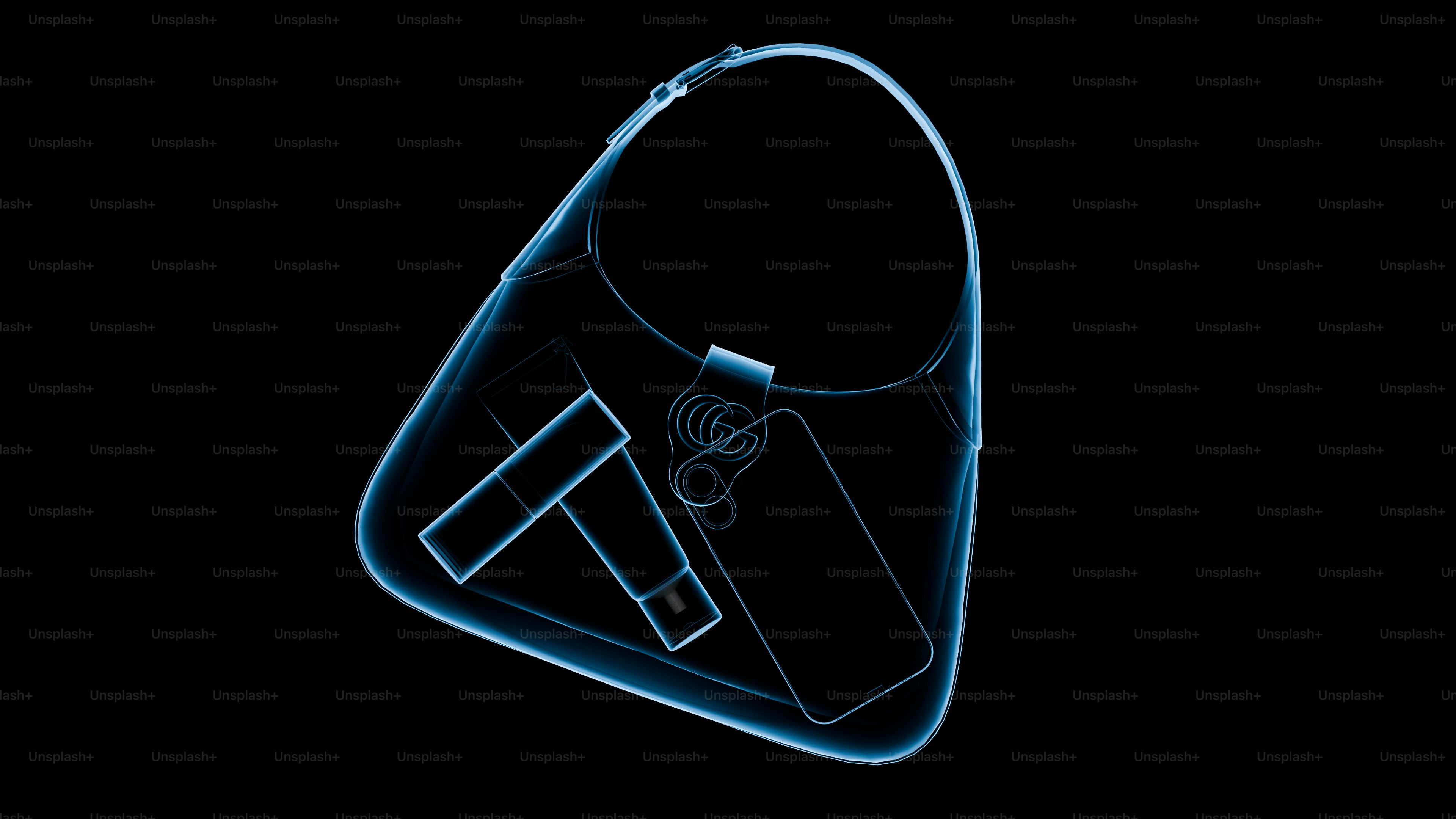 X-ray view of a briefcase with contents photo – Abstract Image on Unsplash