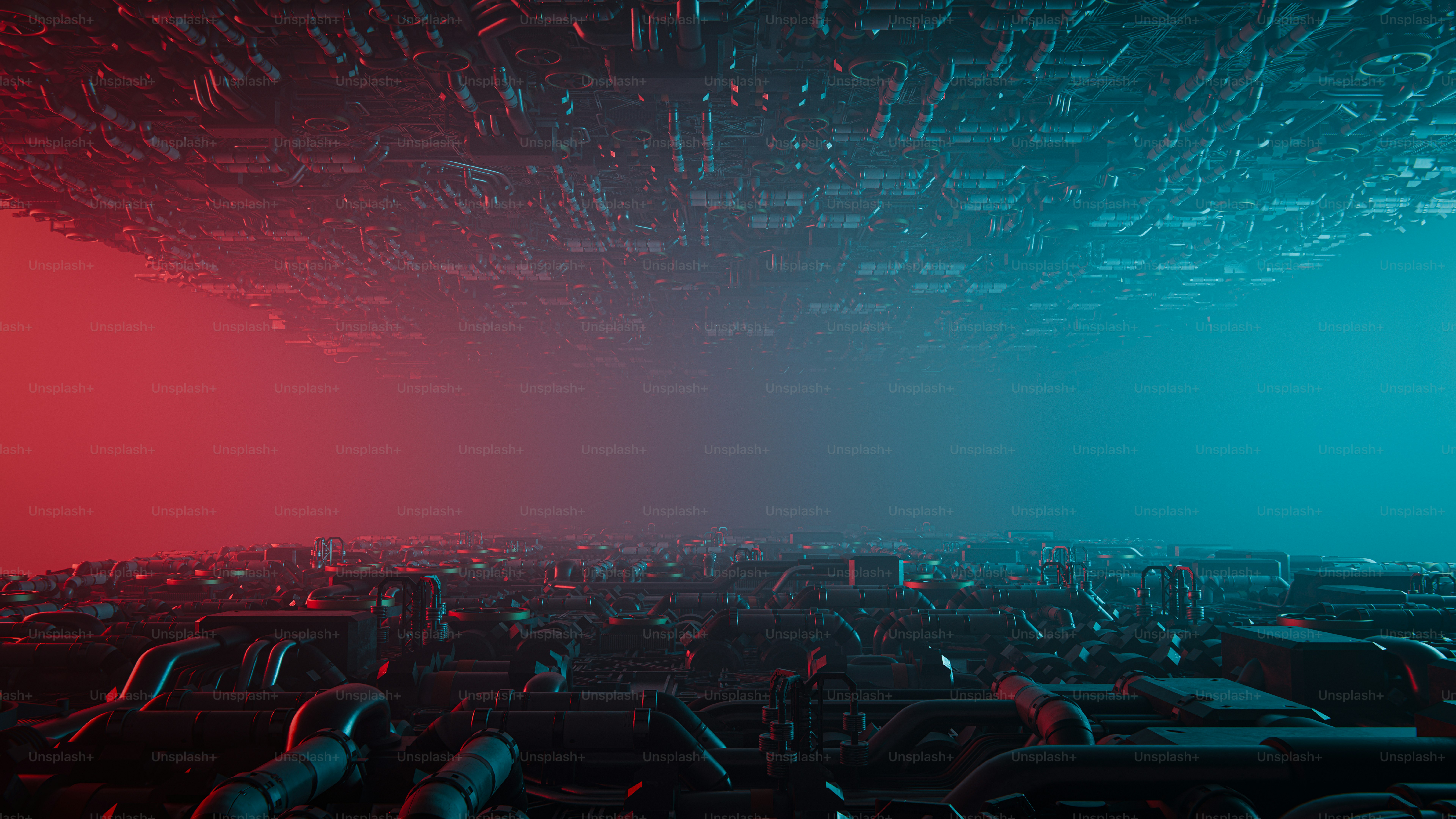 Man stands at the end of a futuristic tunnel. photo – Image on Unsplash