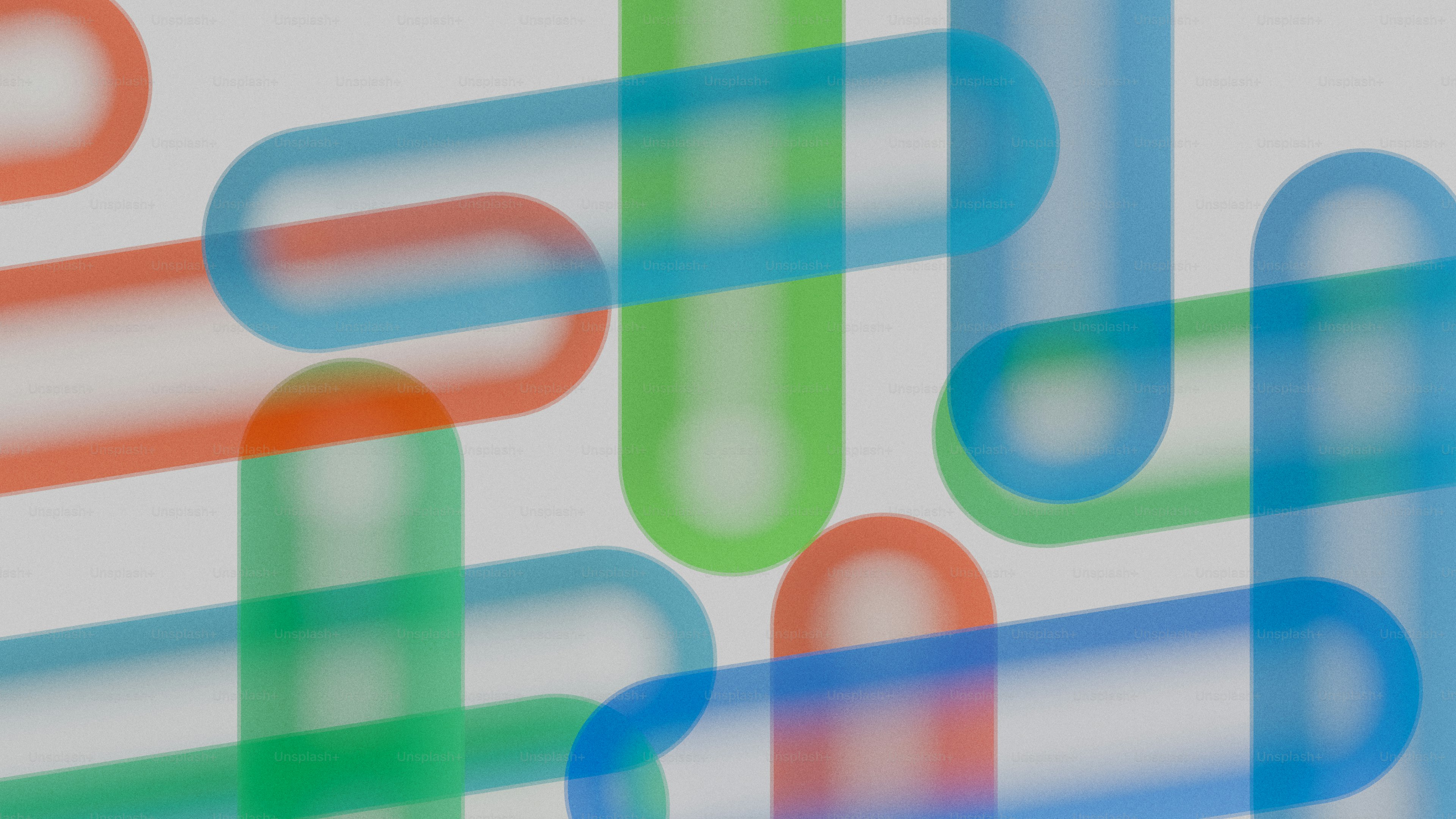 Abstract pattern of overlapping colored tubes photo – Background Image ...