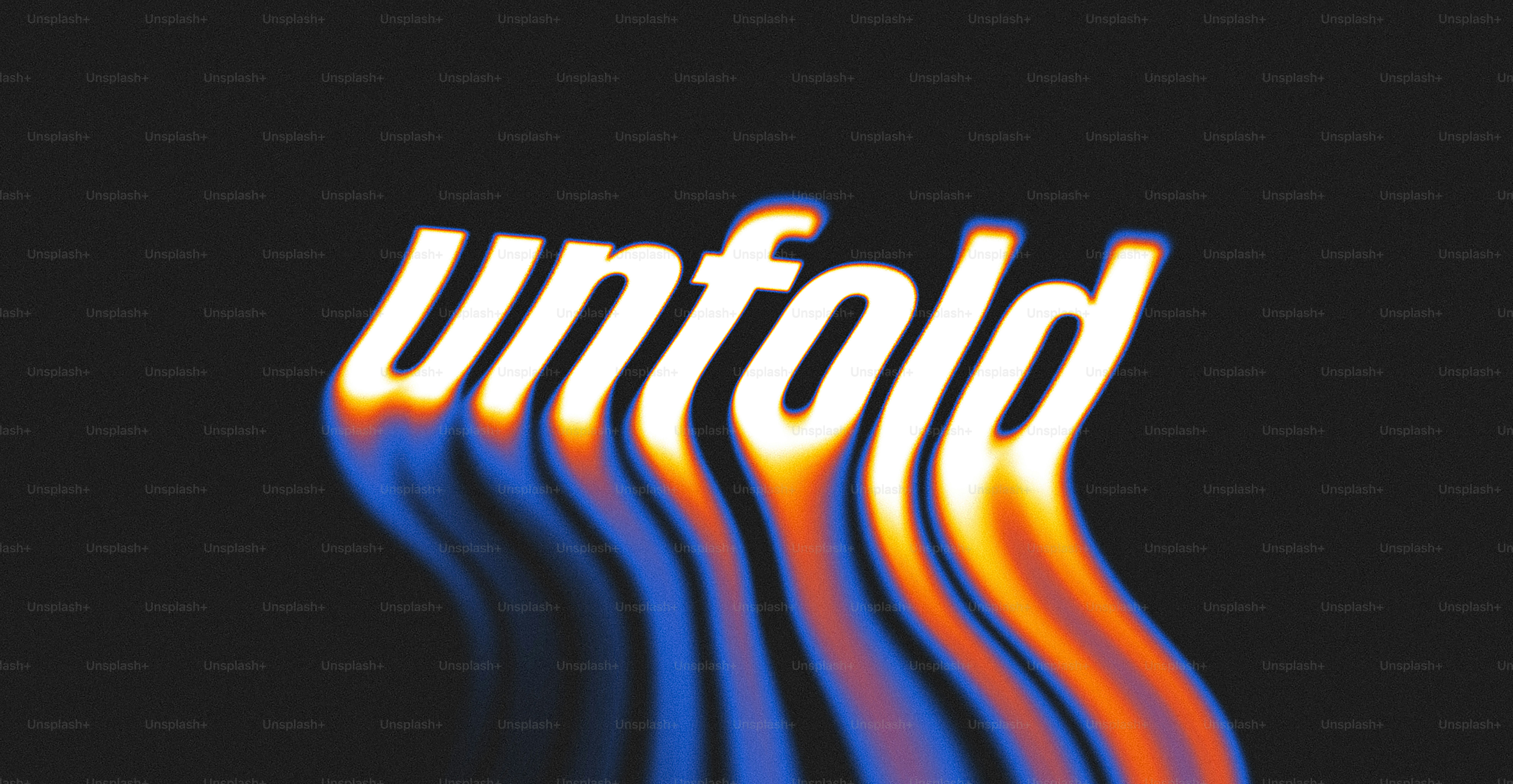 The word unfold with distorted fiery effect photo – Text Image on Unsplash