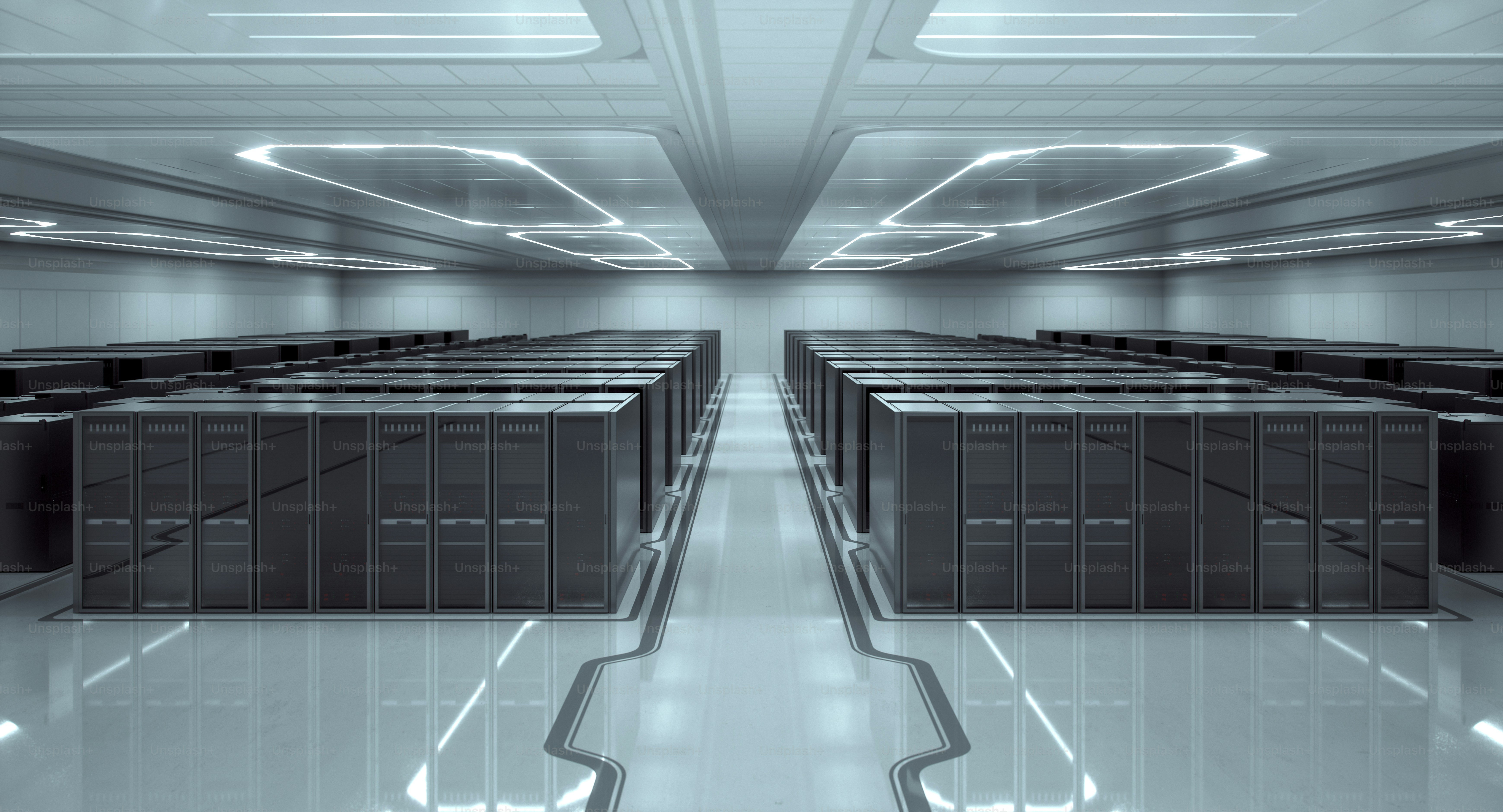 Conceptual design of futuristic server facility for artificial ...
