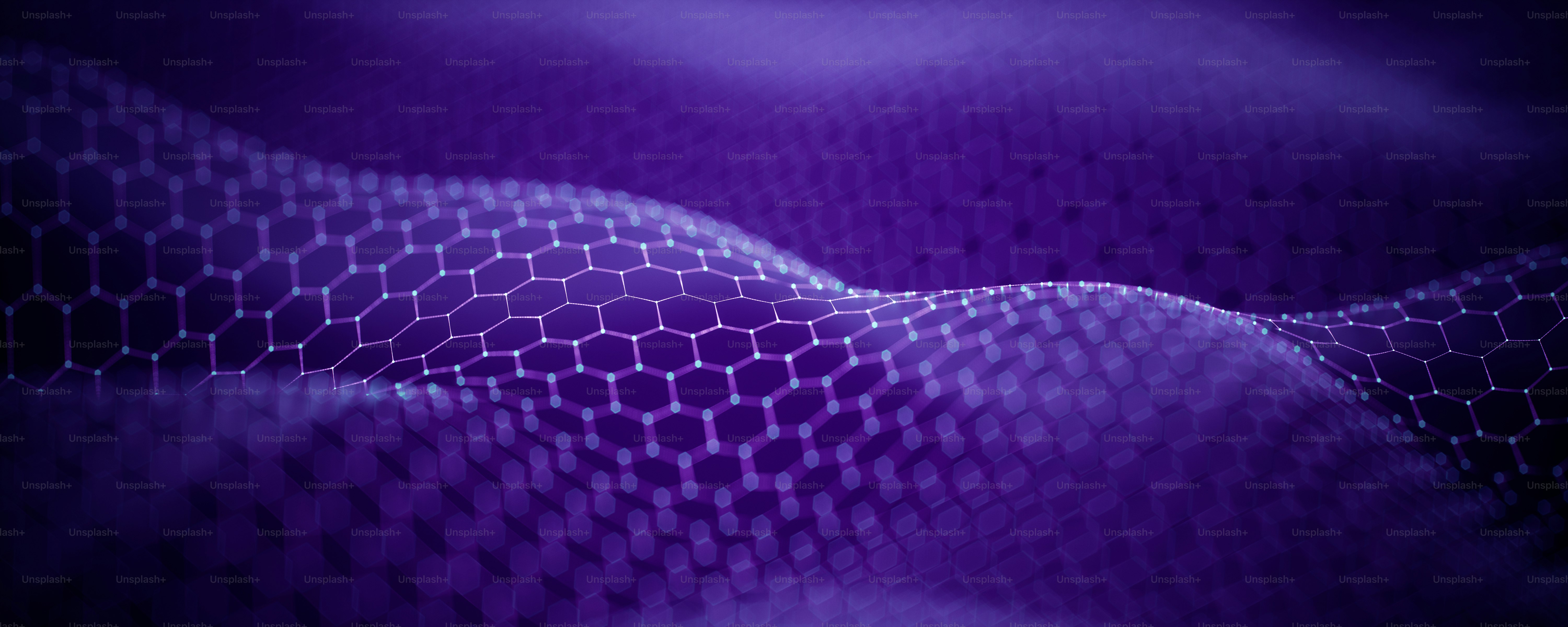 Abstract hexagonal wave pattern technology background. photo – Abstract ...