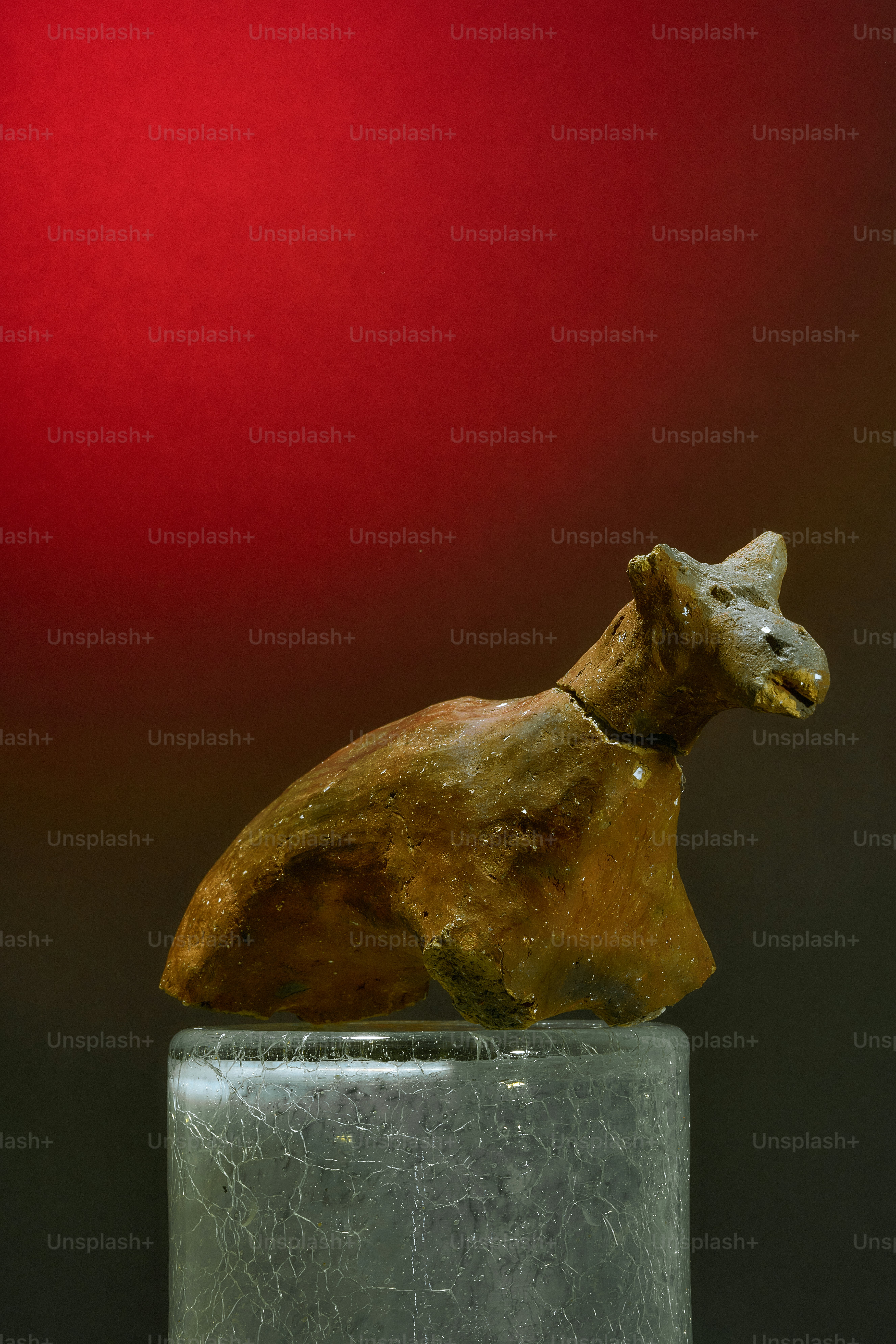 Ancient animal sculpture on a pedestal photo – Still life Image on Unsplash