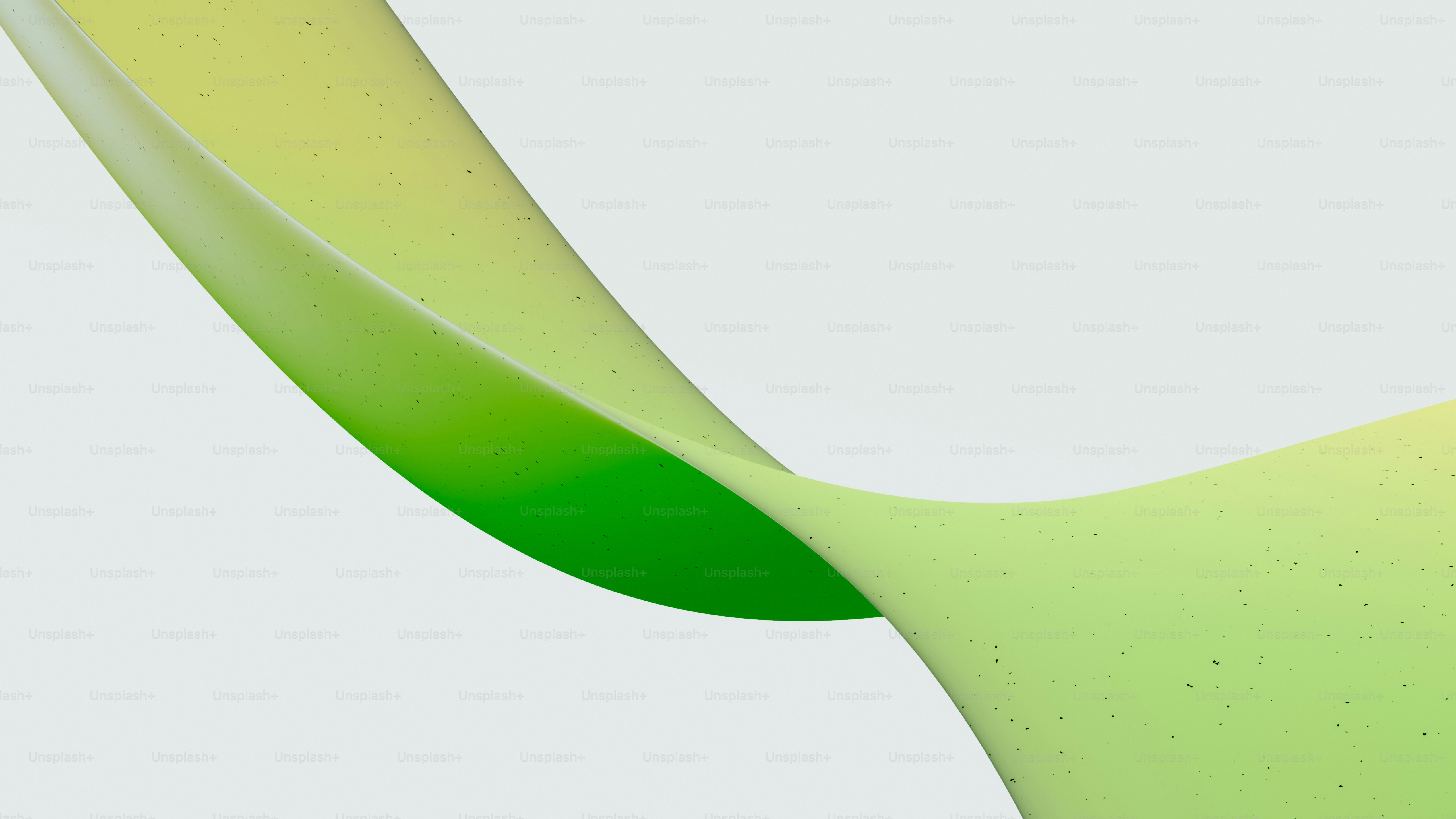 Abstract green paper curves against white background photo – Background ...