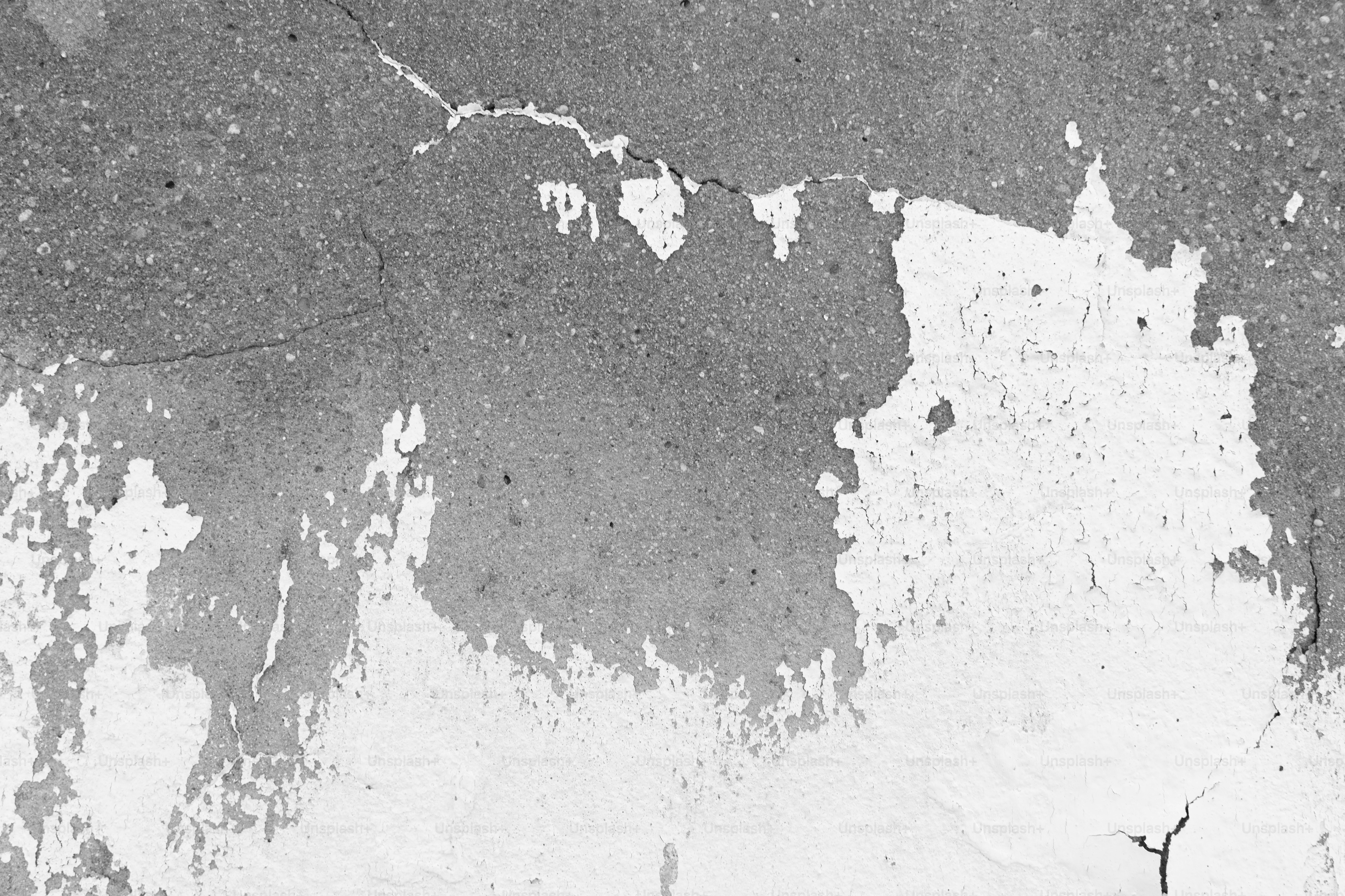 Peeling white paint on a textured gray concrete wall. photo – Wallpaper ...