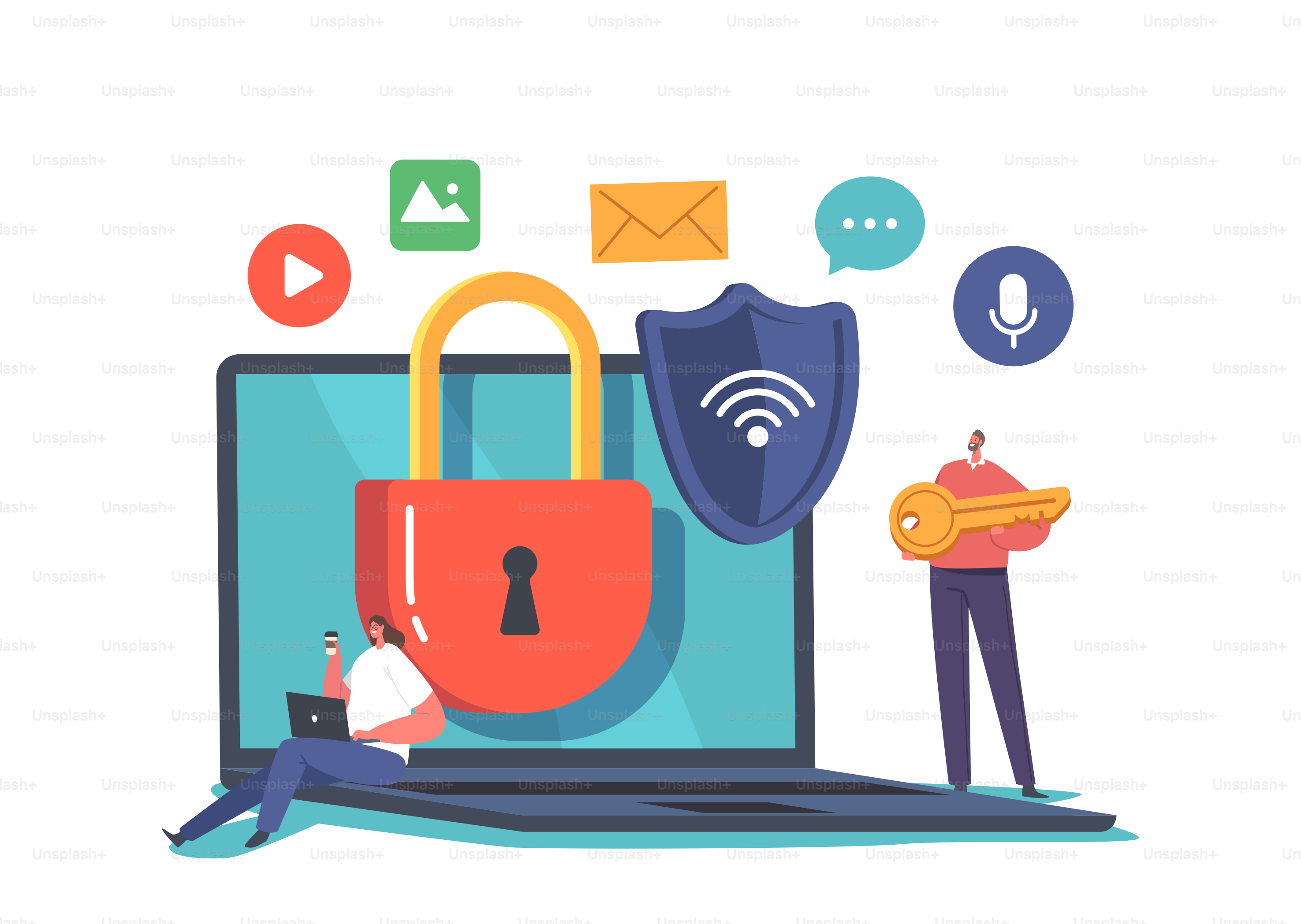 Personal Data Safety in Internet, Computer and Account Protection ...