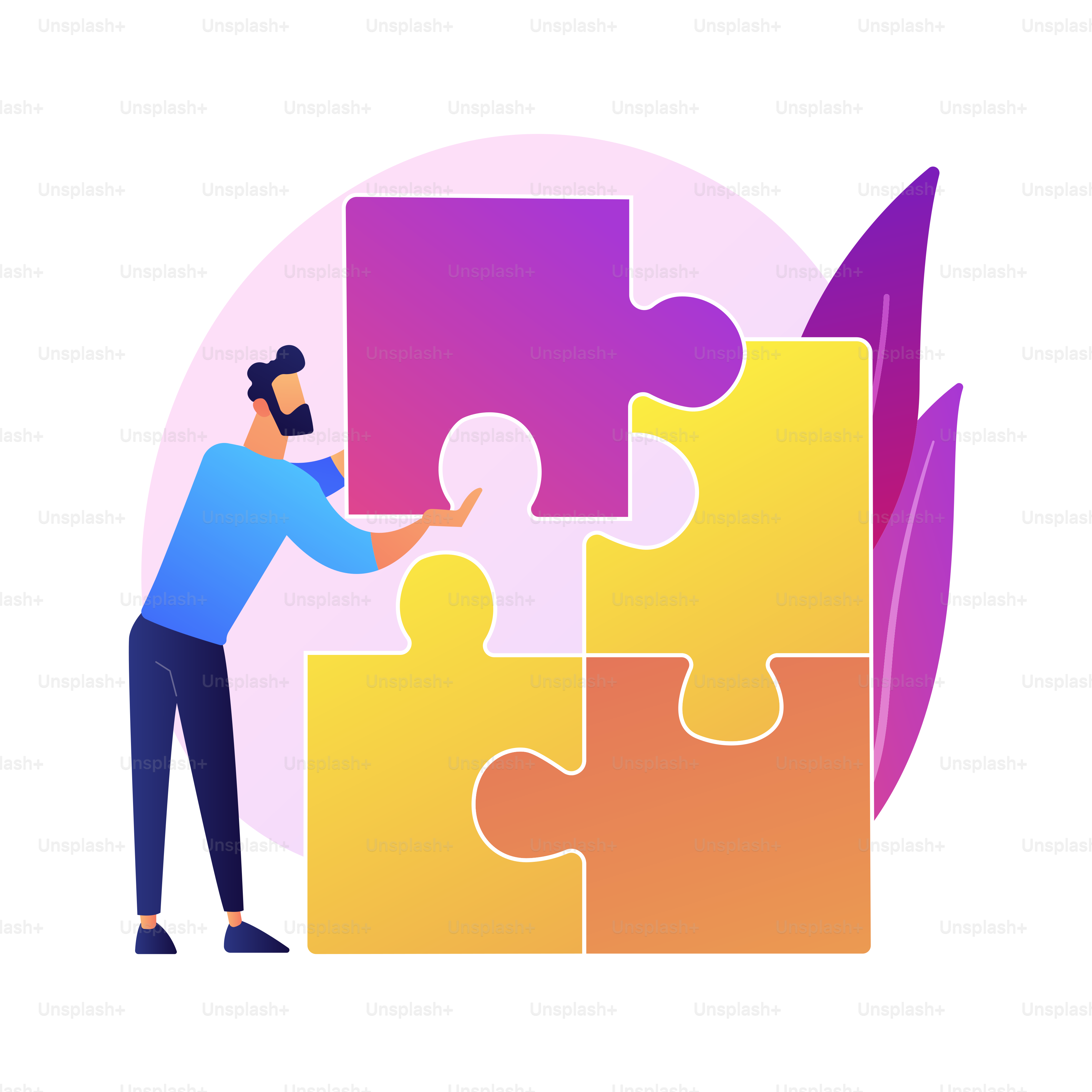 Problem solving. Creative decision, difficult task, lateral thinking ...