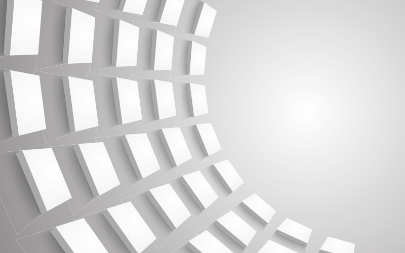 White square box white white light abstract background vector ...