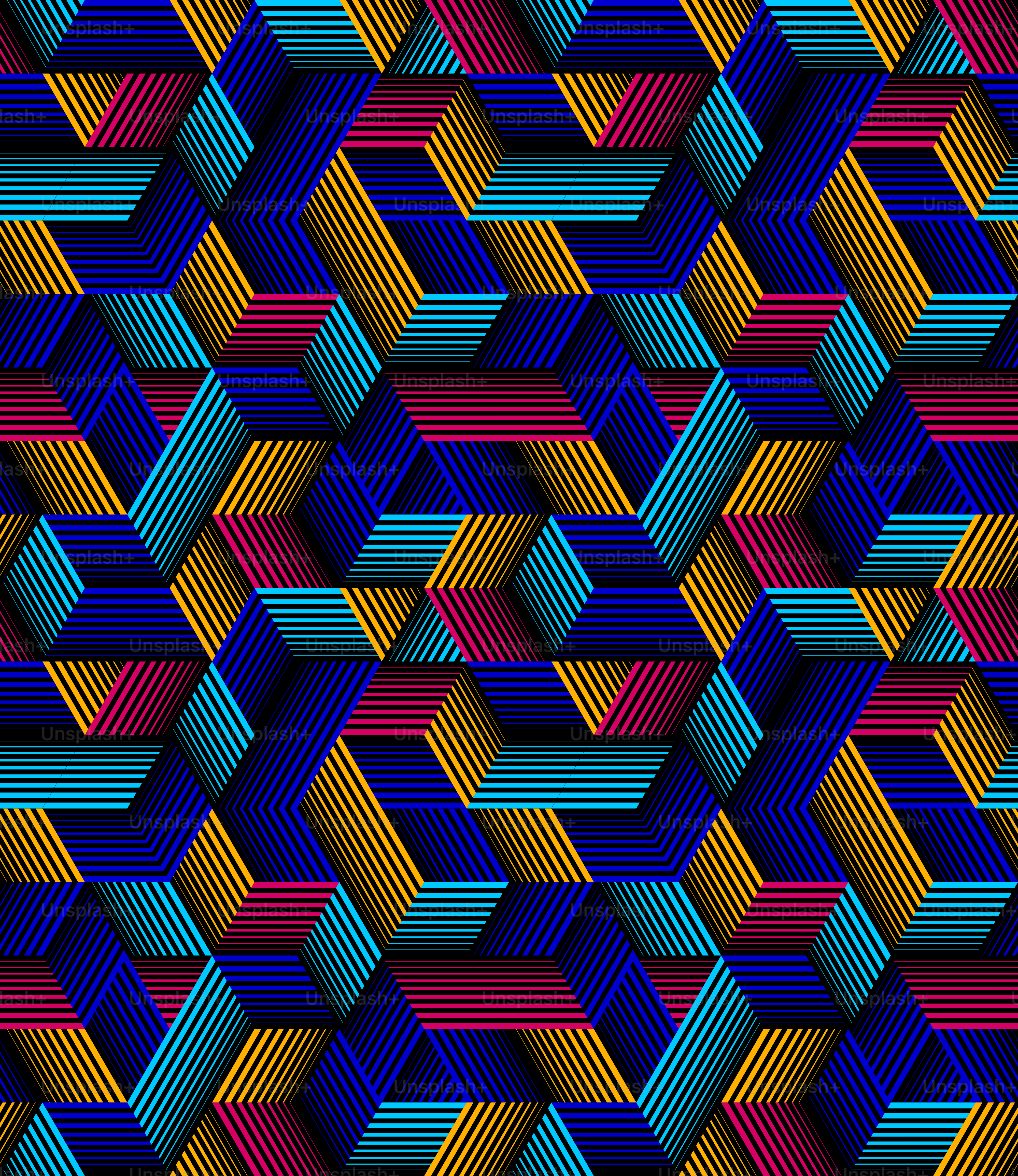 Seamless cubes vector background, lined boxes repeating tile pattern ...