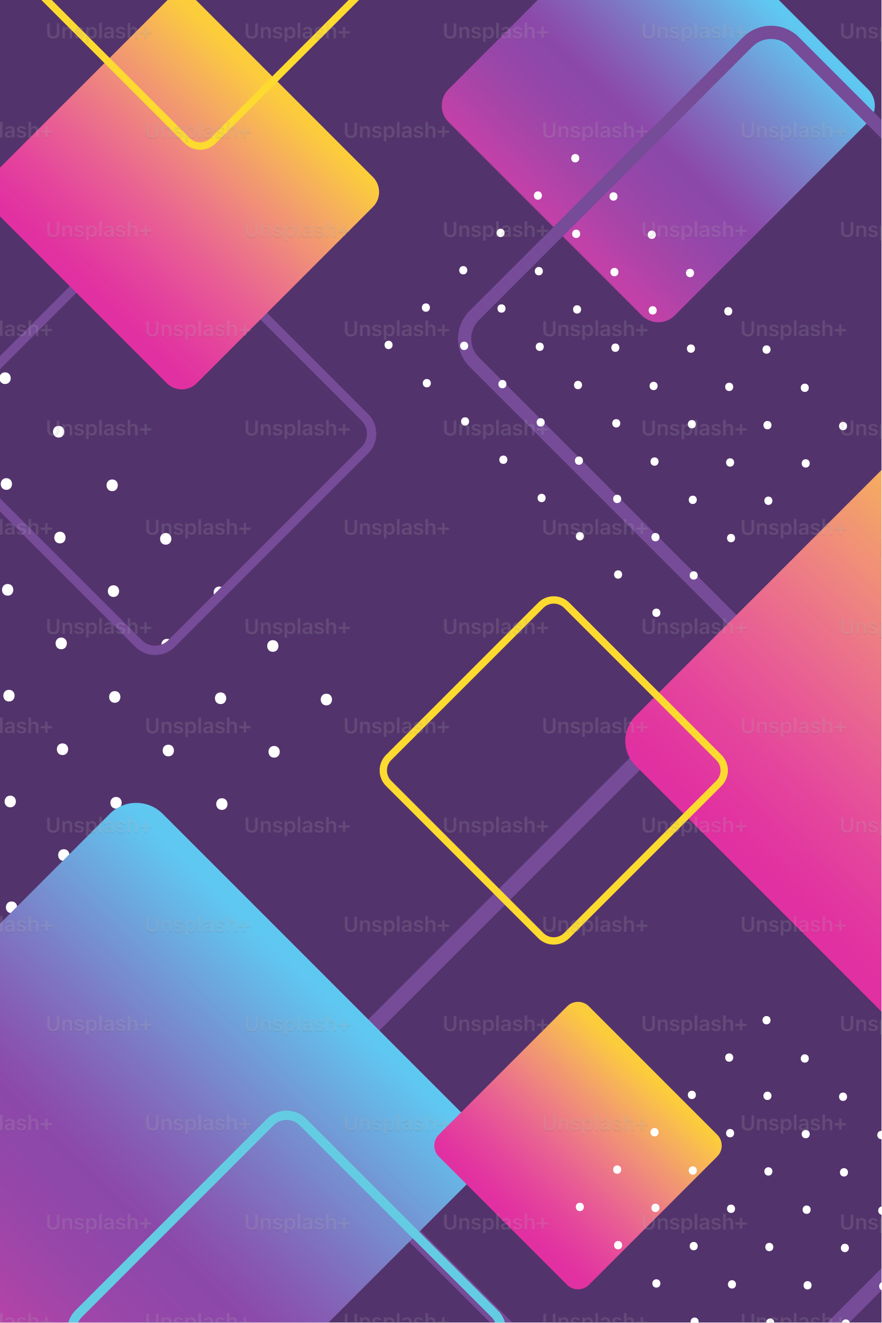 Trendy 80s 90s style abstract geometric shape for brochure cover vector ...