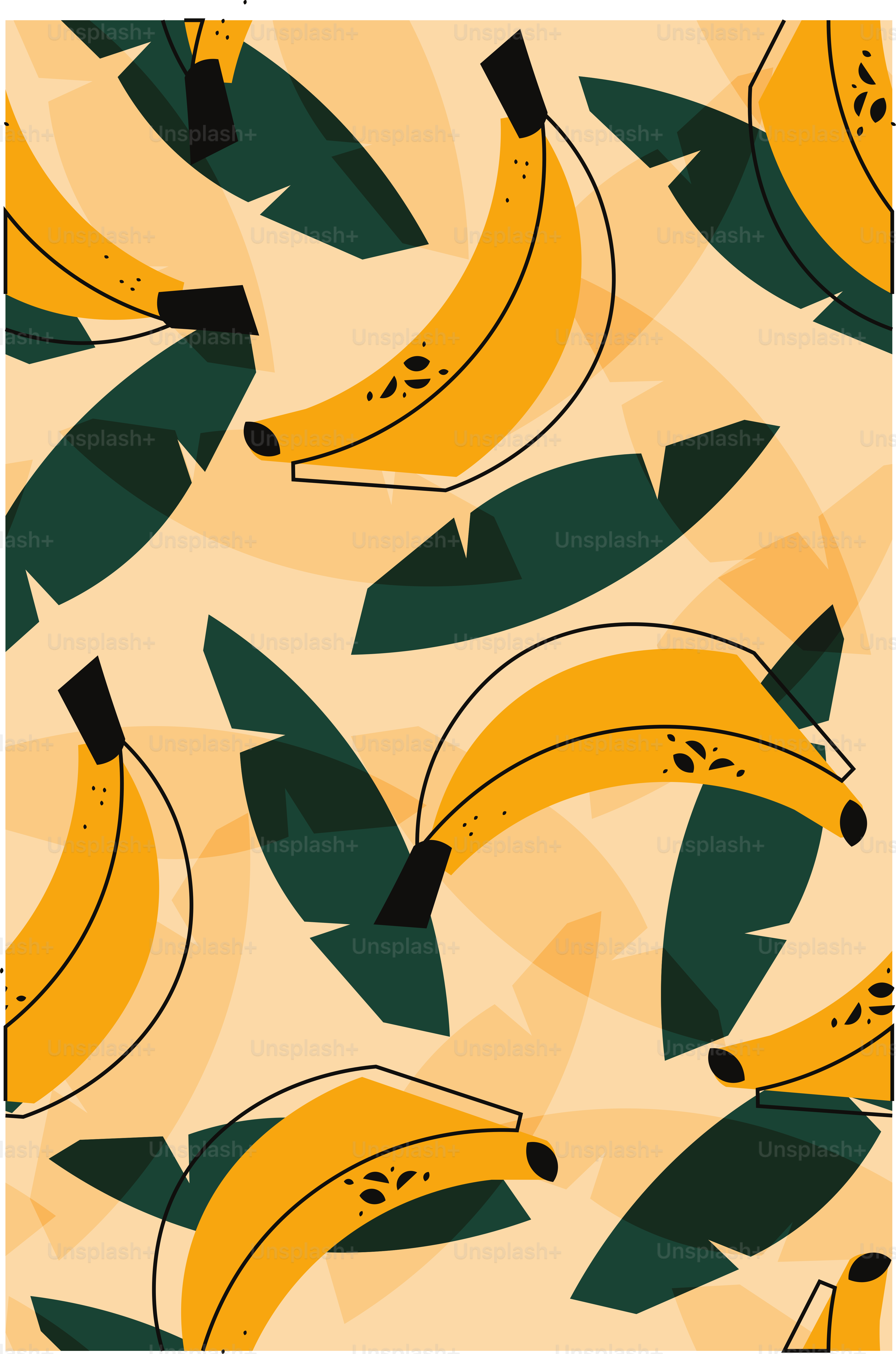 Bananas pattern. Vector illustration. vector – Fruit Image on Unsplash