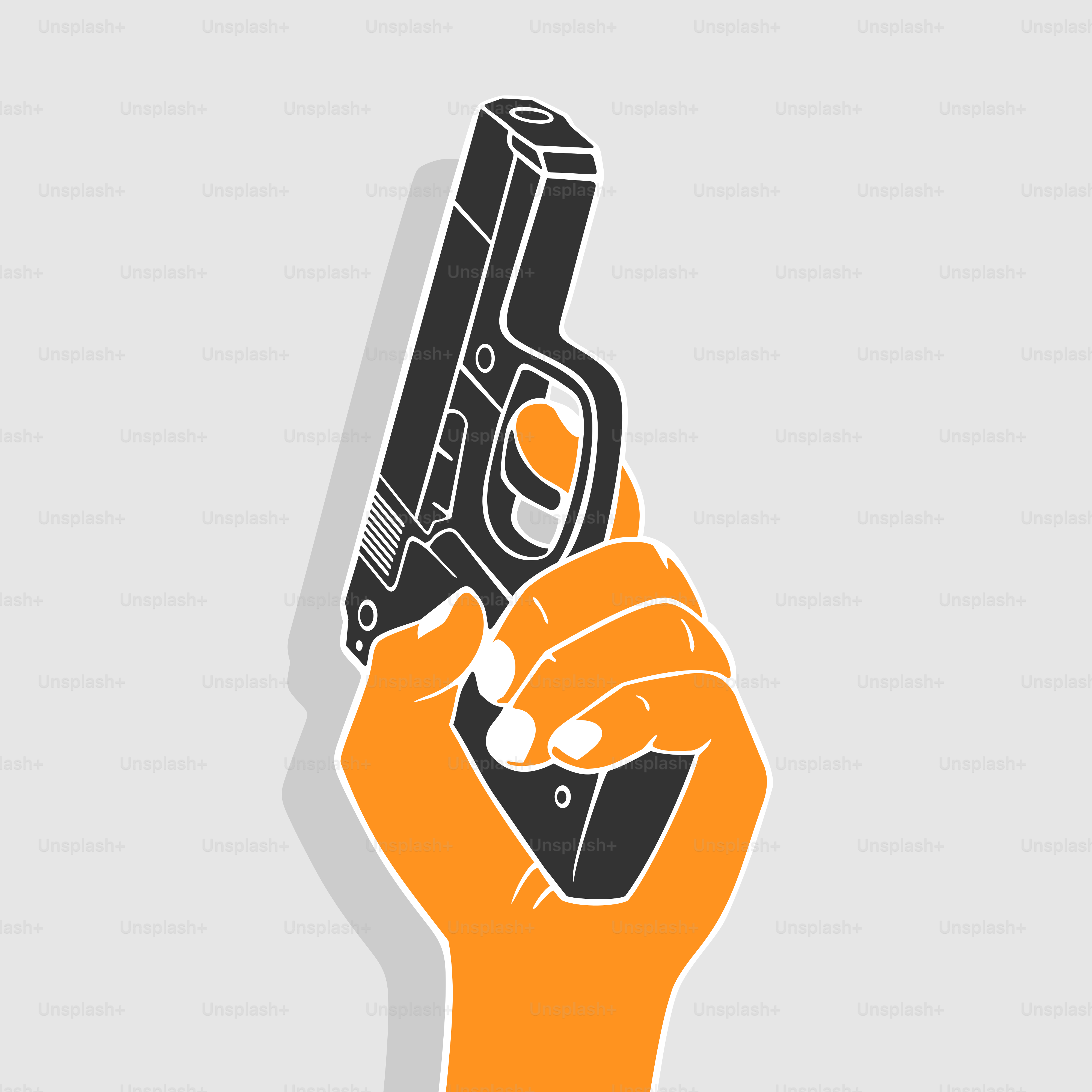 Illustration Vector Hand With Gun vector – Pistol Image on Unsplash