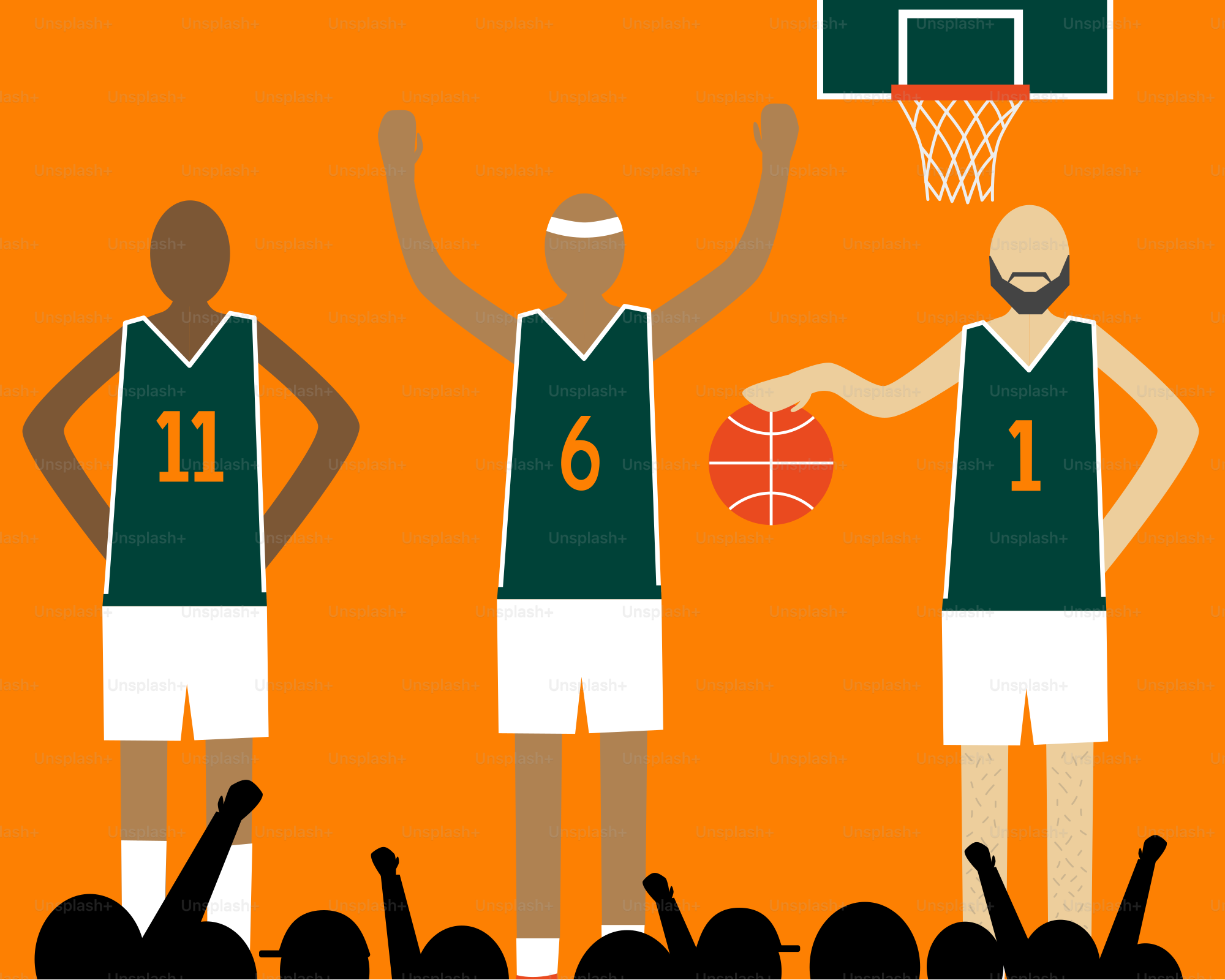 Basketball Illustrations | Download vector on Unsplash