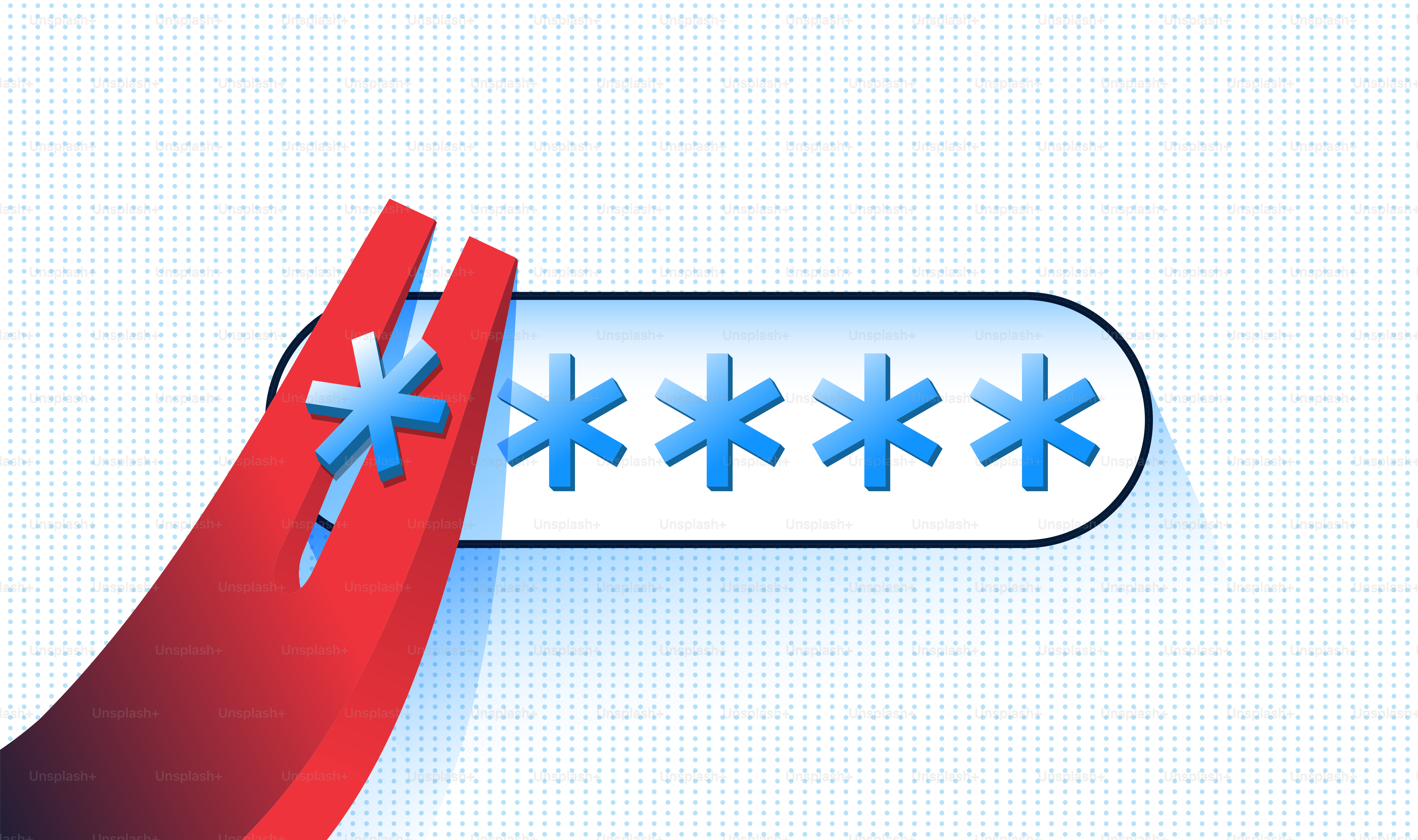 Hacker cracking password with a nail puller. Internet security ...