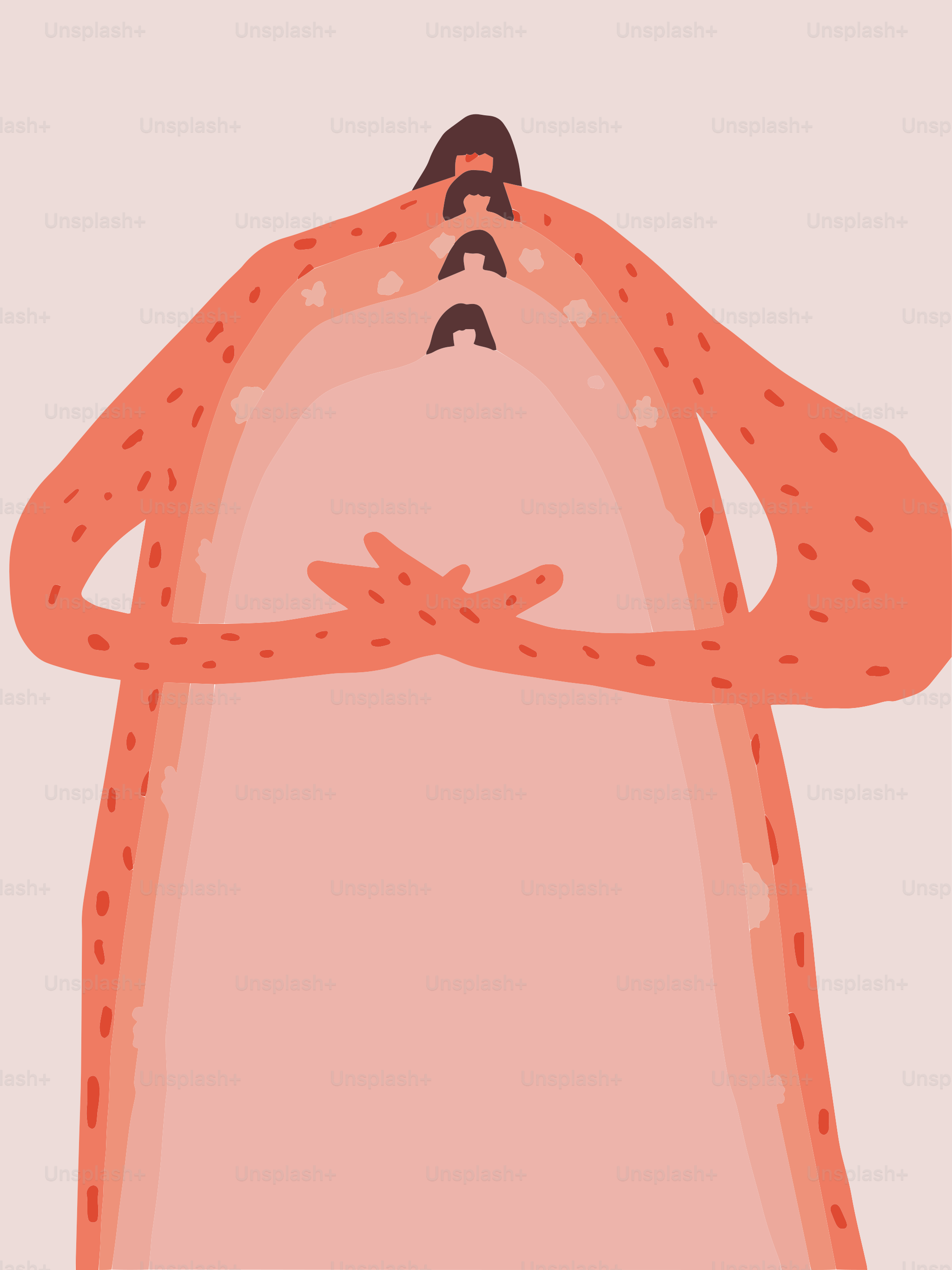 A cartoon of a person holding their arms behind their back vector ...