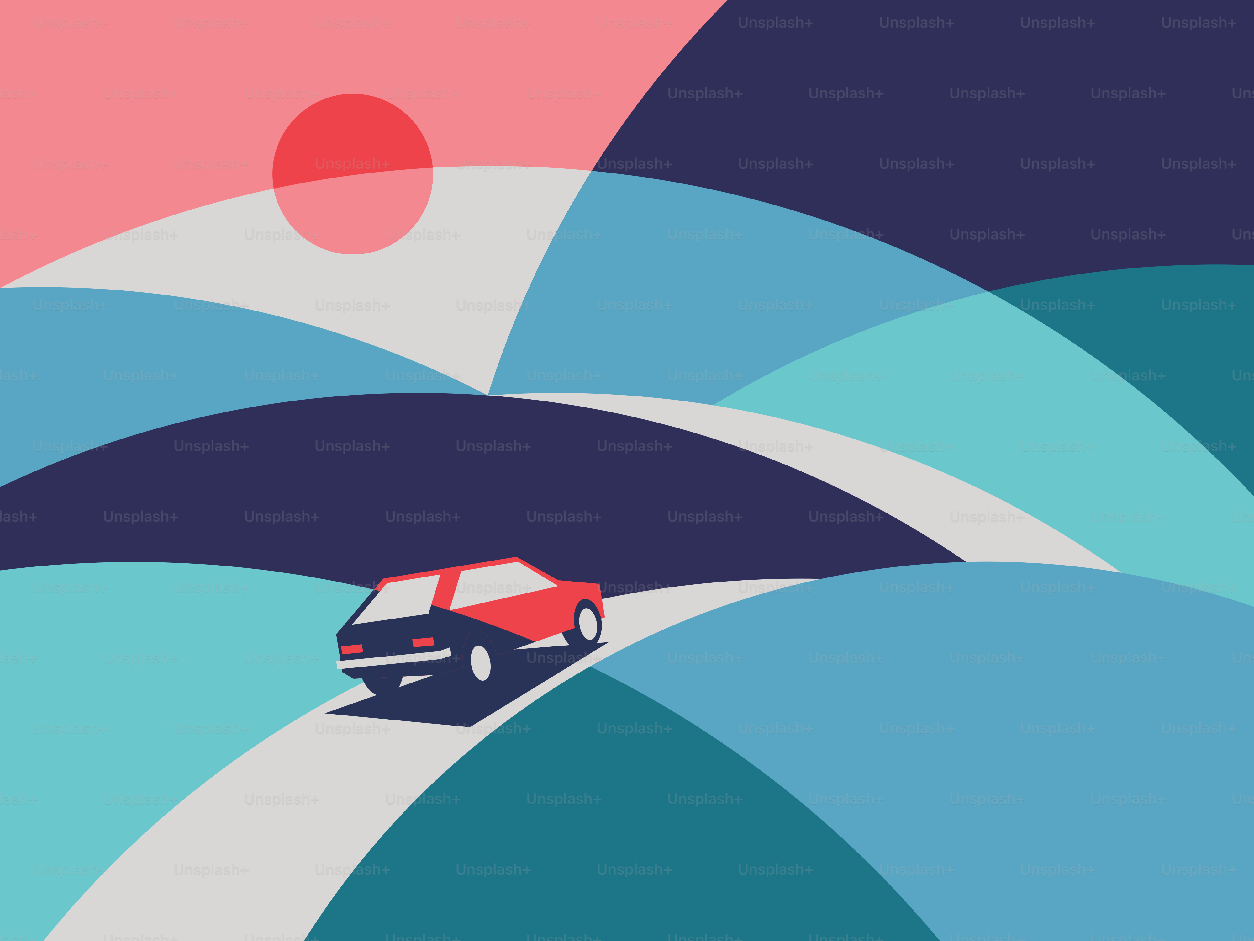 Car Illustrations | Download vector on Unsplash