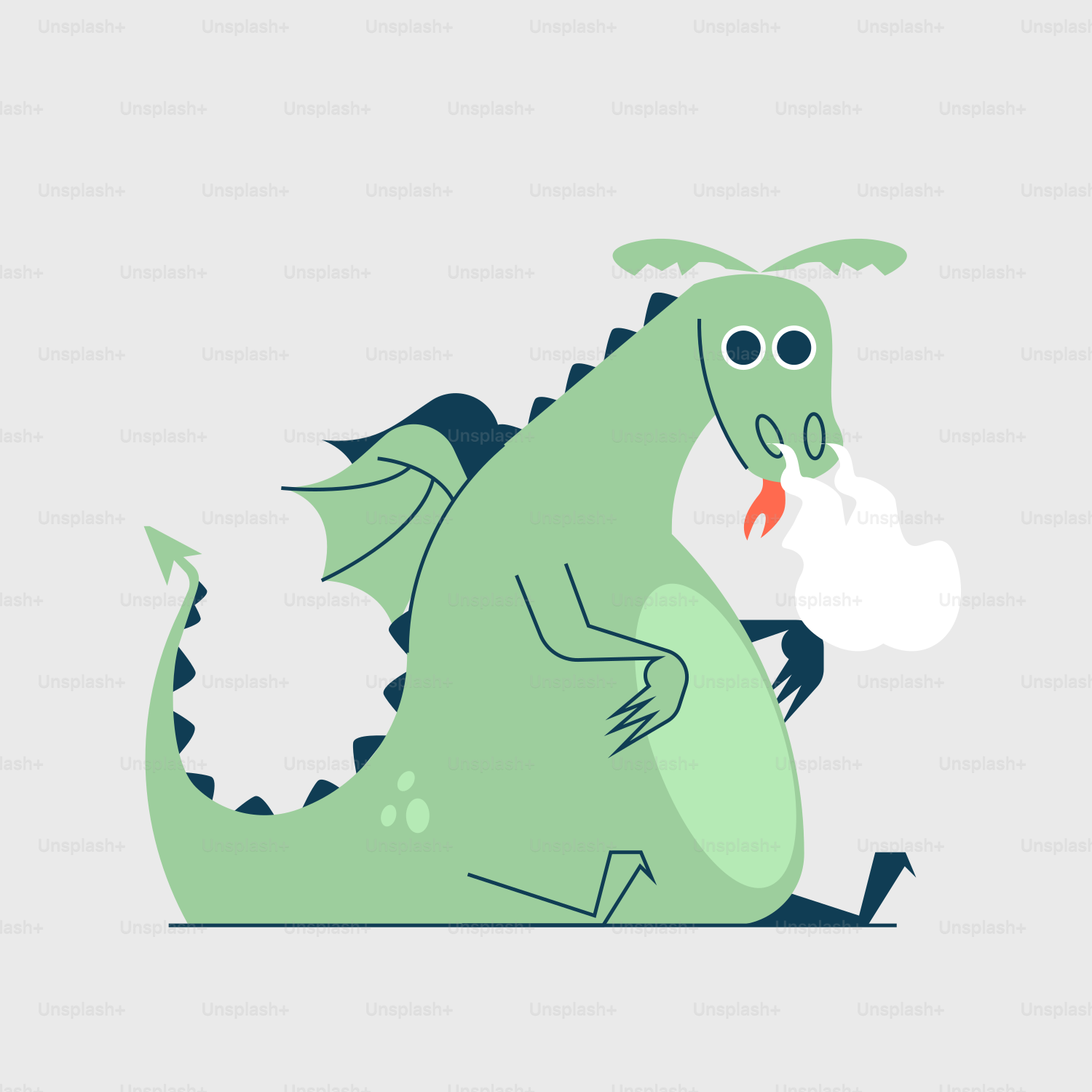 A green dragon eating a piece of food vector – Dragon Image on Unsplash