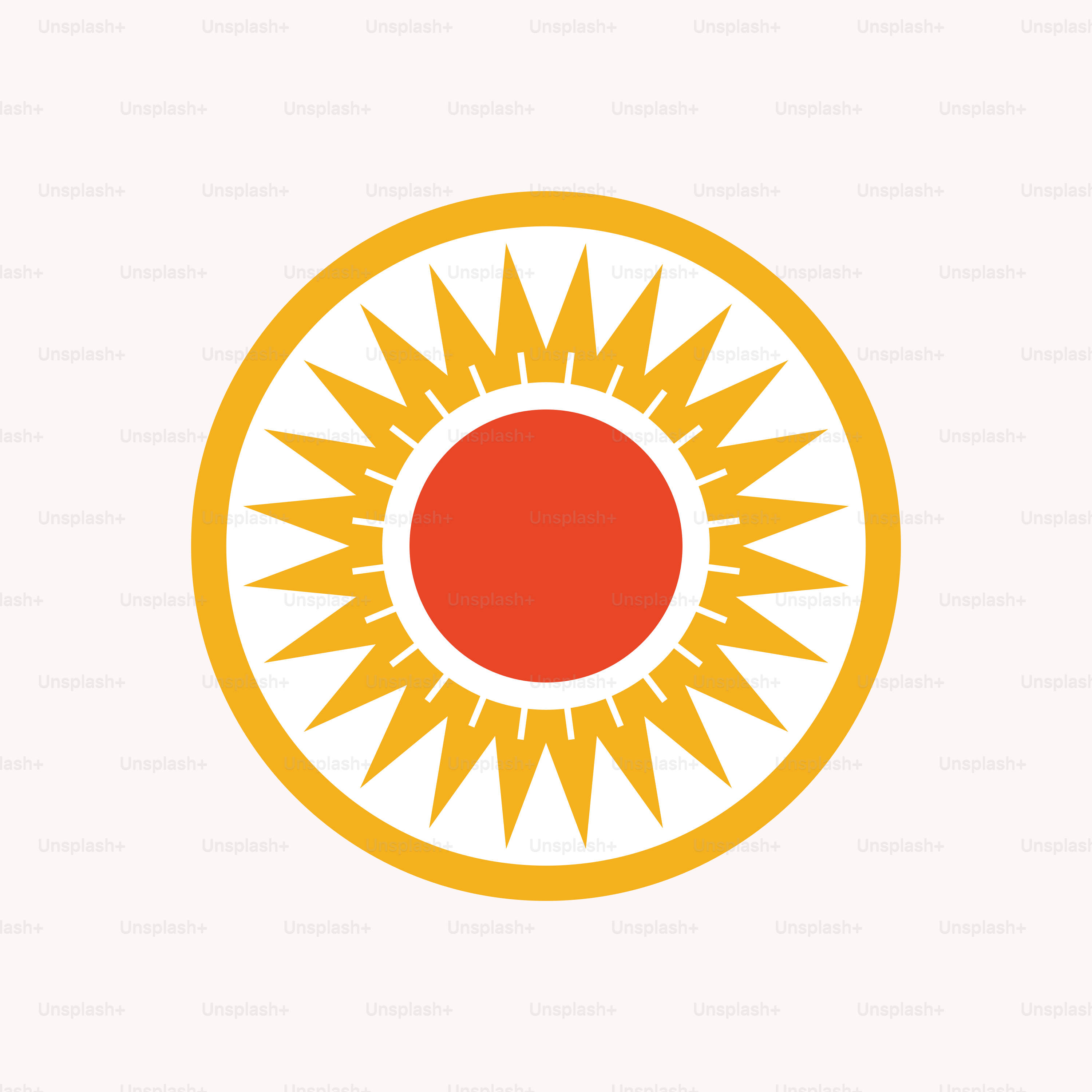 A flag with a sun in the middle of it vector – Sunshine Image on Unsplash