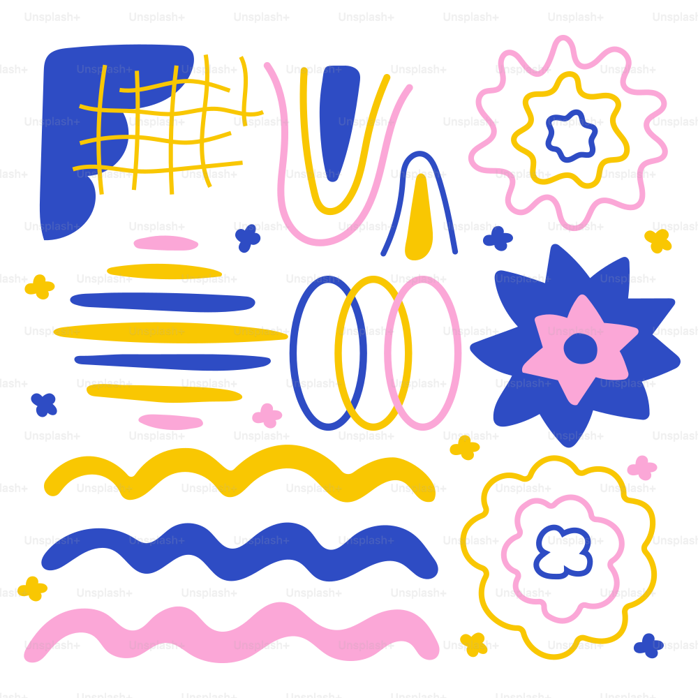 A picture of a bunch of different shapes vector – Wallpaper Image on ...