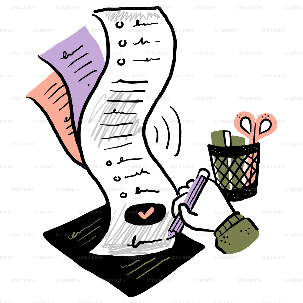 A person writing on a piece of paper vector – Paperwork Image on Unsplash