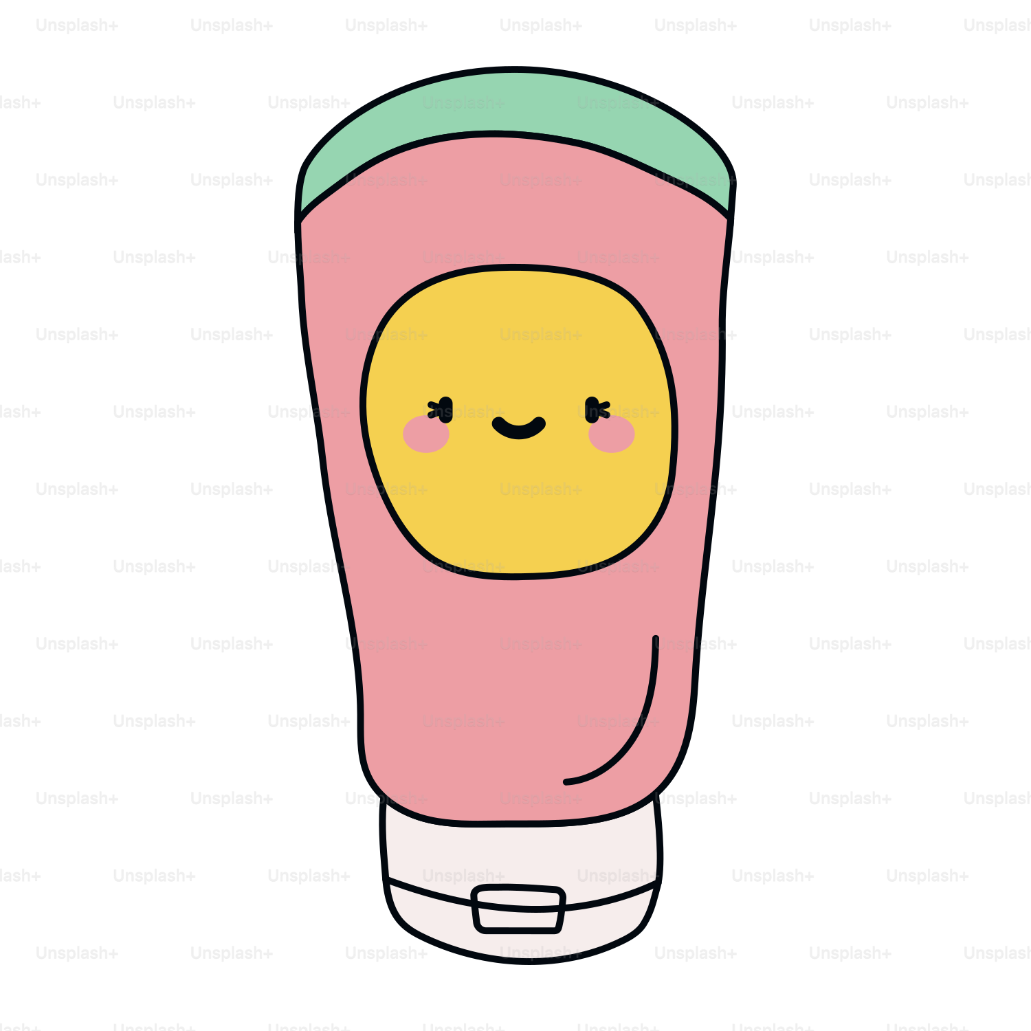 A tube of toothpaste with a smiley face vector – Skincare Image on Unsplash