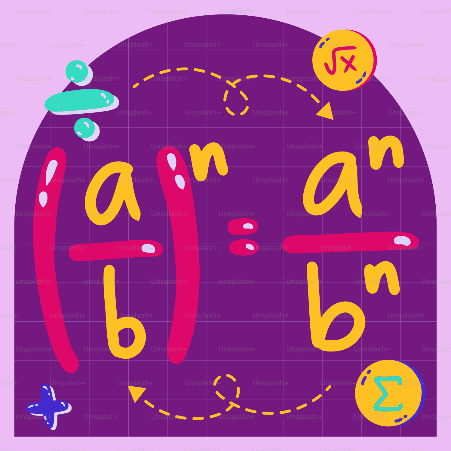 A picture of a purple background with the words math b2 vector – Math ...