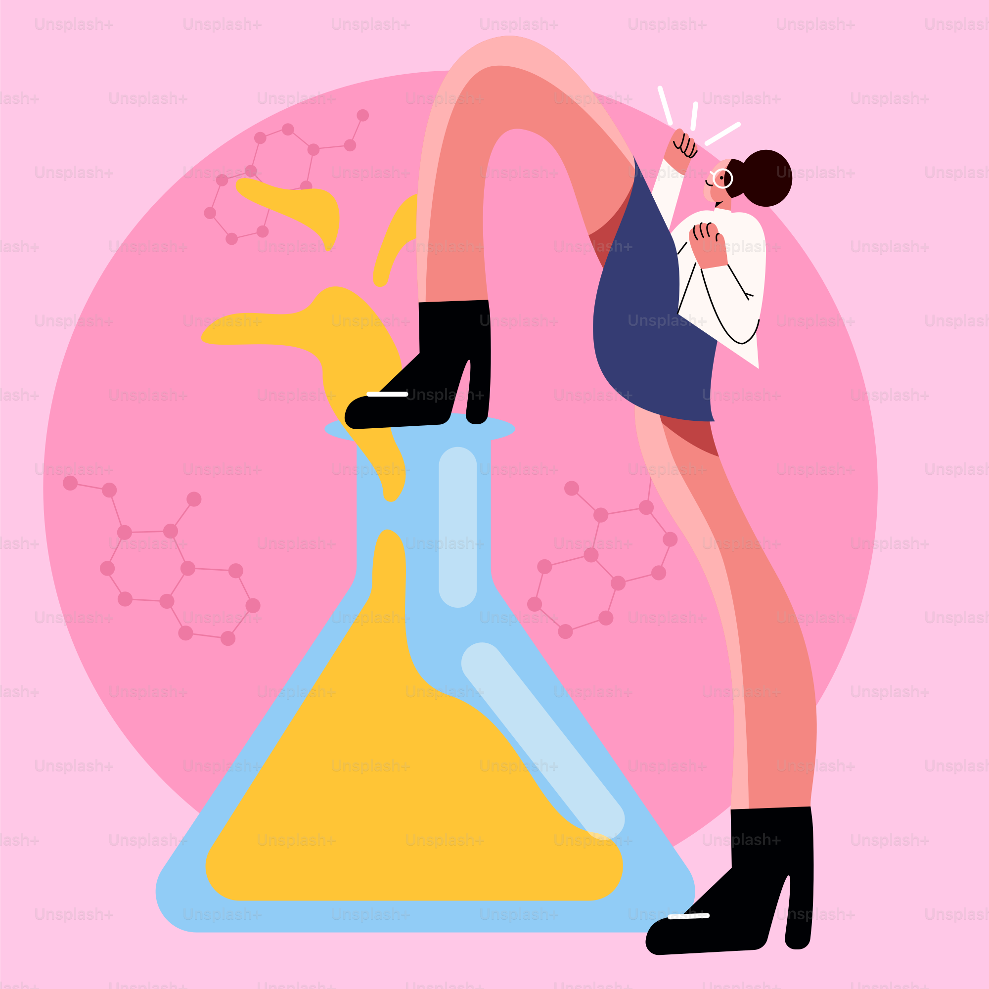 A woman with her hair blowing in the wind vector – Wallpaper Image on ...