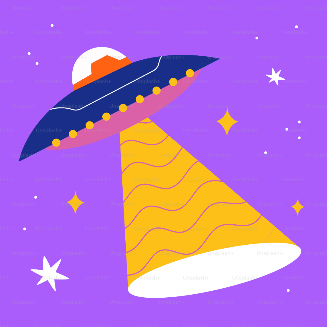 Vektor Ilustrasi piring terbang di langit – Gambar Antariksa di Unsplash