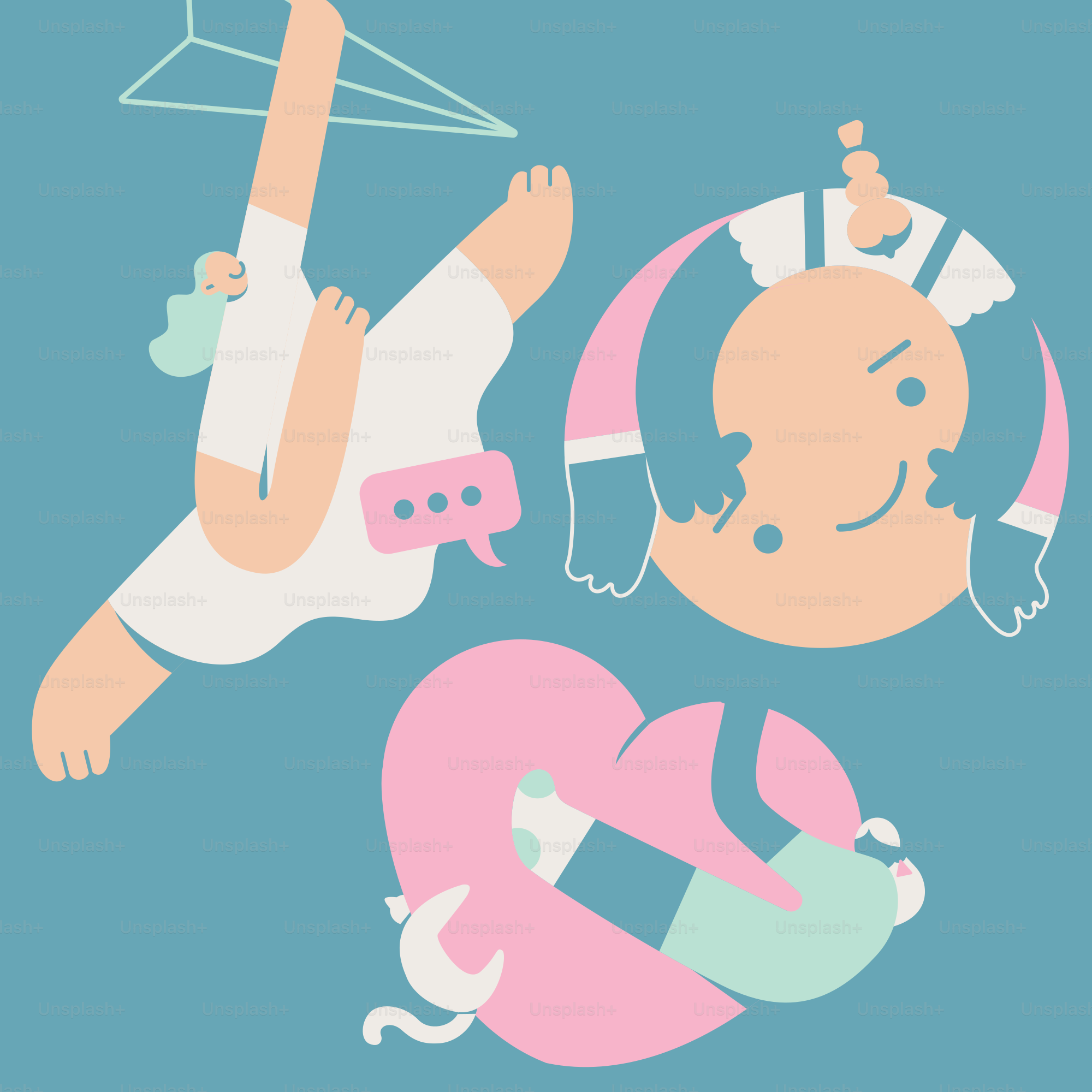 Um par de pessoas voando pelo ar vetor – Imagem sobre Vício na Unsplash