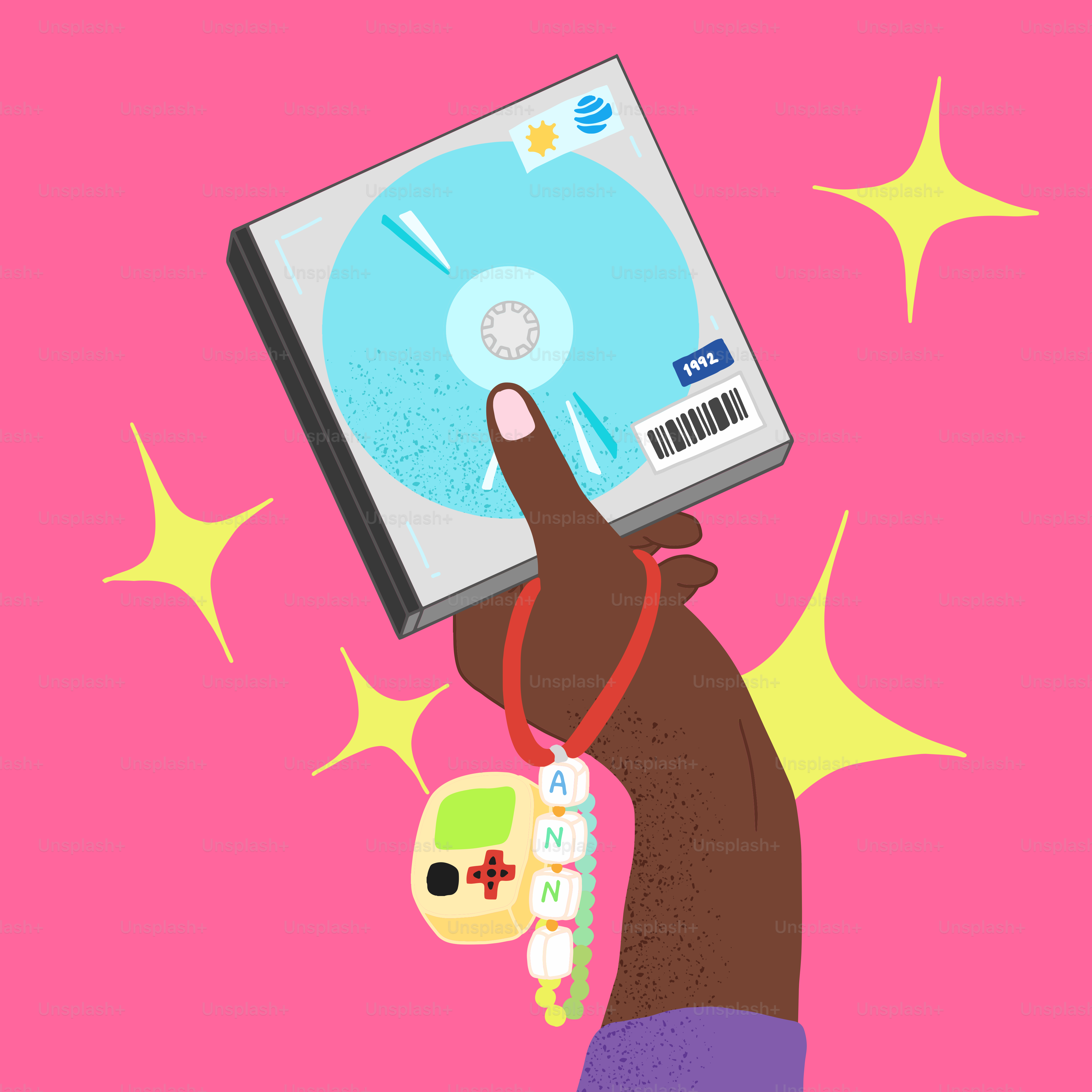 A hand holding a nintendo wii game controller vector – Tamagotchi Image ...